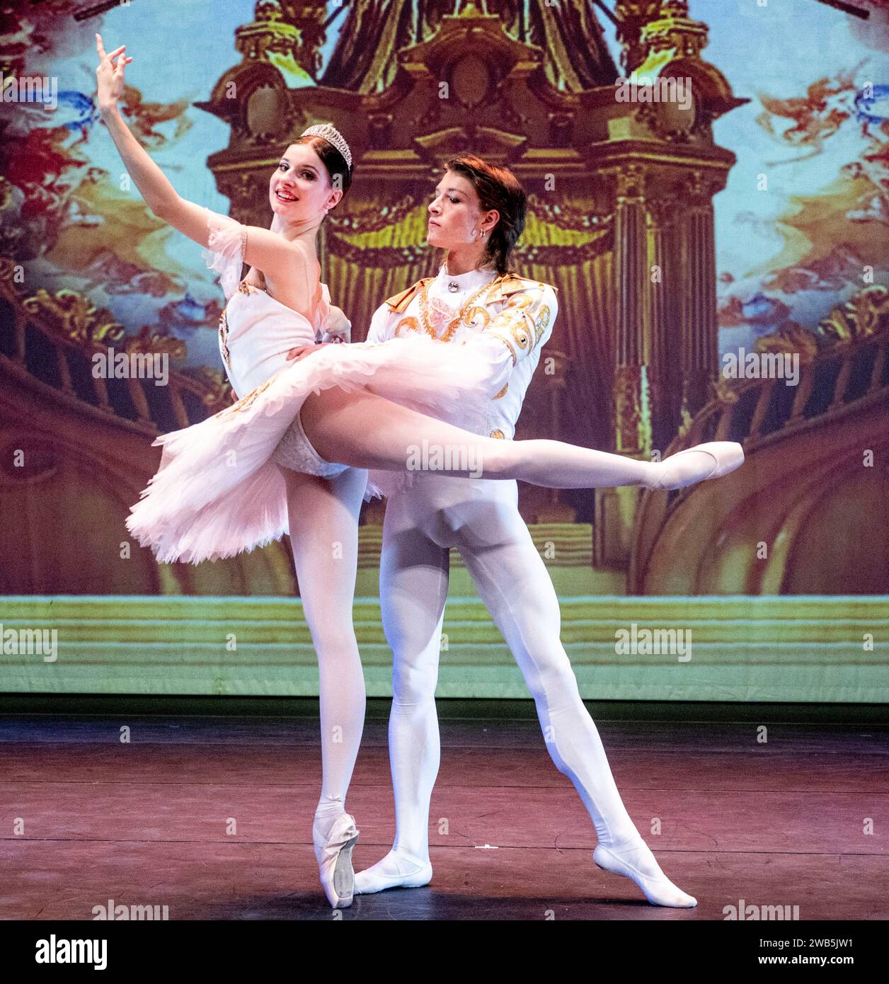 Mara Salvaggio(Marie) and Giovanni Pompei(Prince) THE PRINCIPAL DANCERS ...