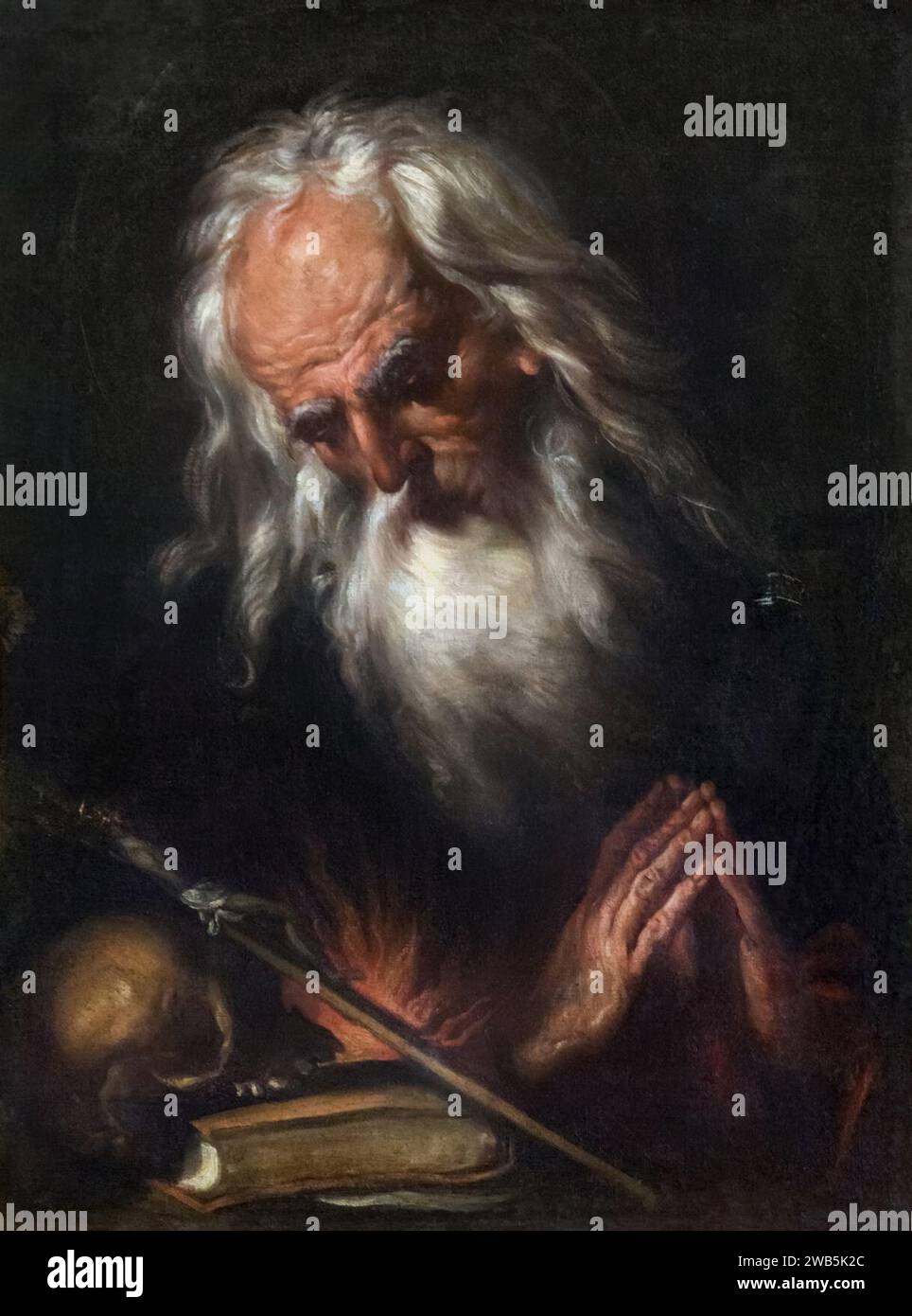 Saint antoine en priere hi-res stock photography and images - Alamy