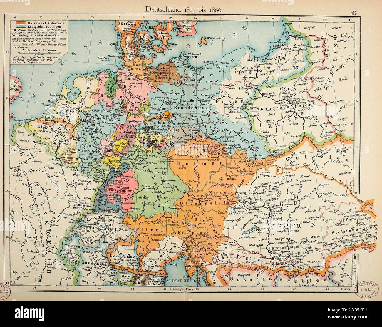 German confederation 1815 1866 hi-res stock photography and images - Alamy