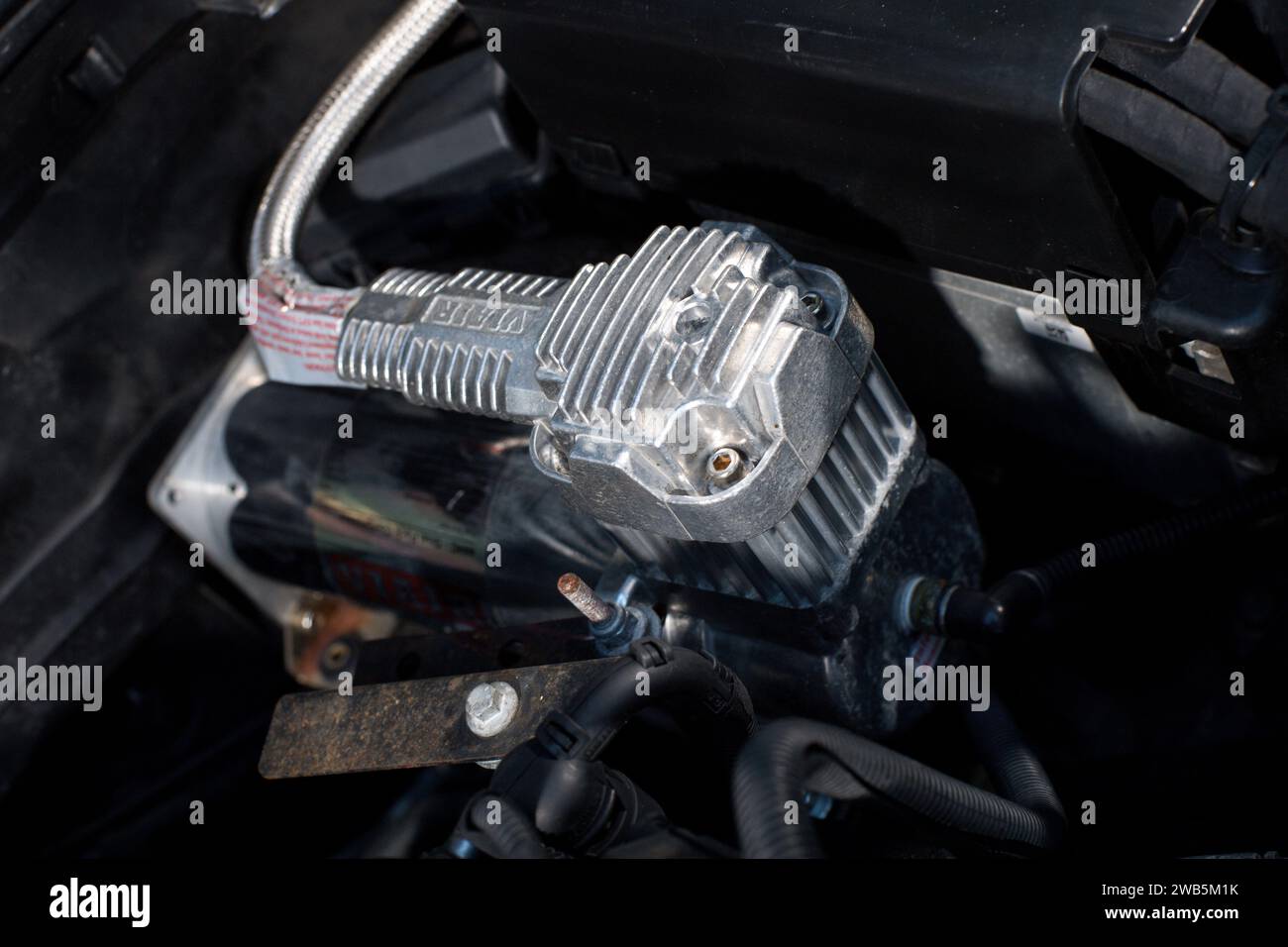 Modified and air bagged R53 Mini Cooper S Stock Photo - Alamy