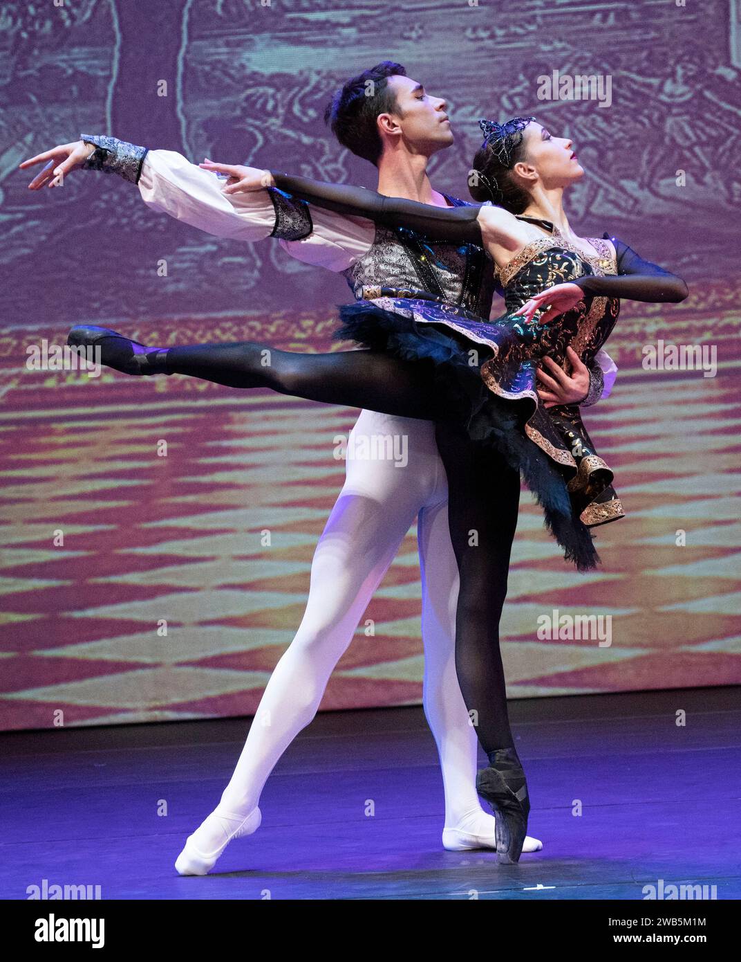 Vittório Scolè (Prince Siegfried) and Andrea Conforti(Russian Dance)THE ...