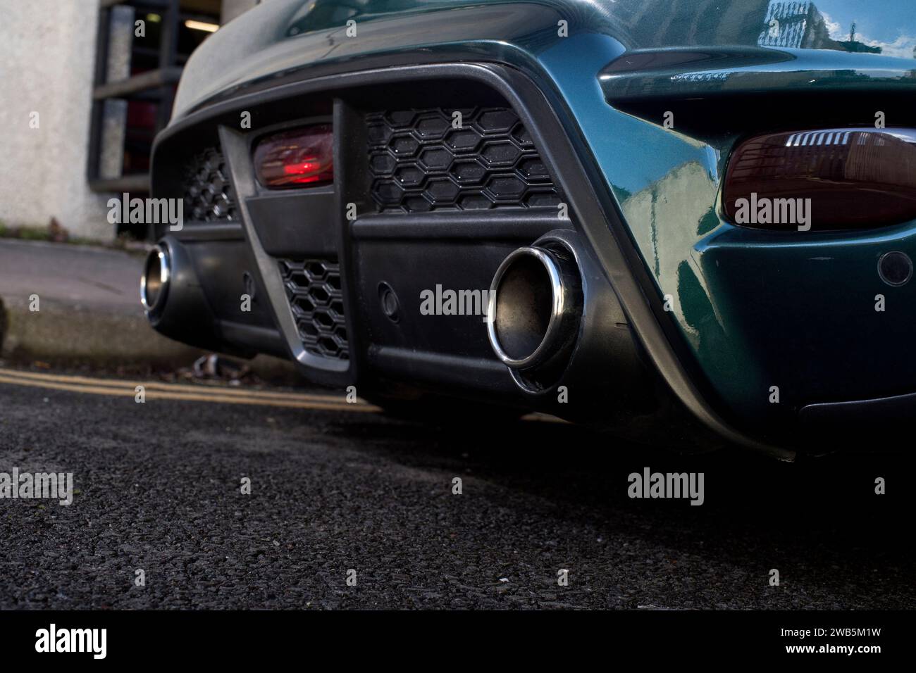 Modified and air bagged R53 Mini Cooper S Stock Photo - Alamy