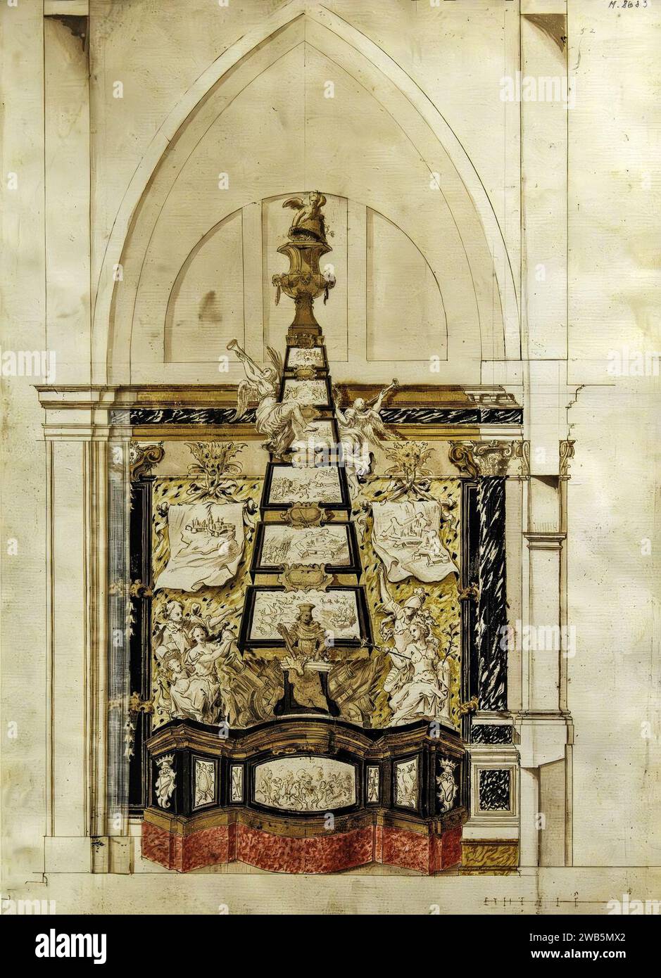 (Venice) (I) Progetti per il monumento funebre al doge Francesco ...