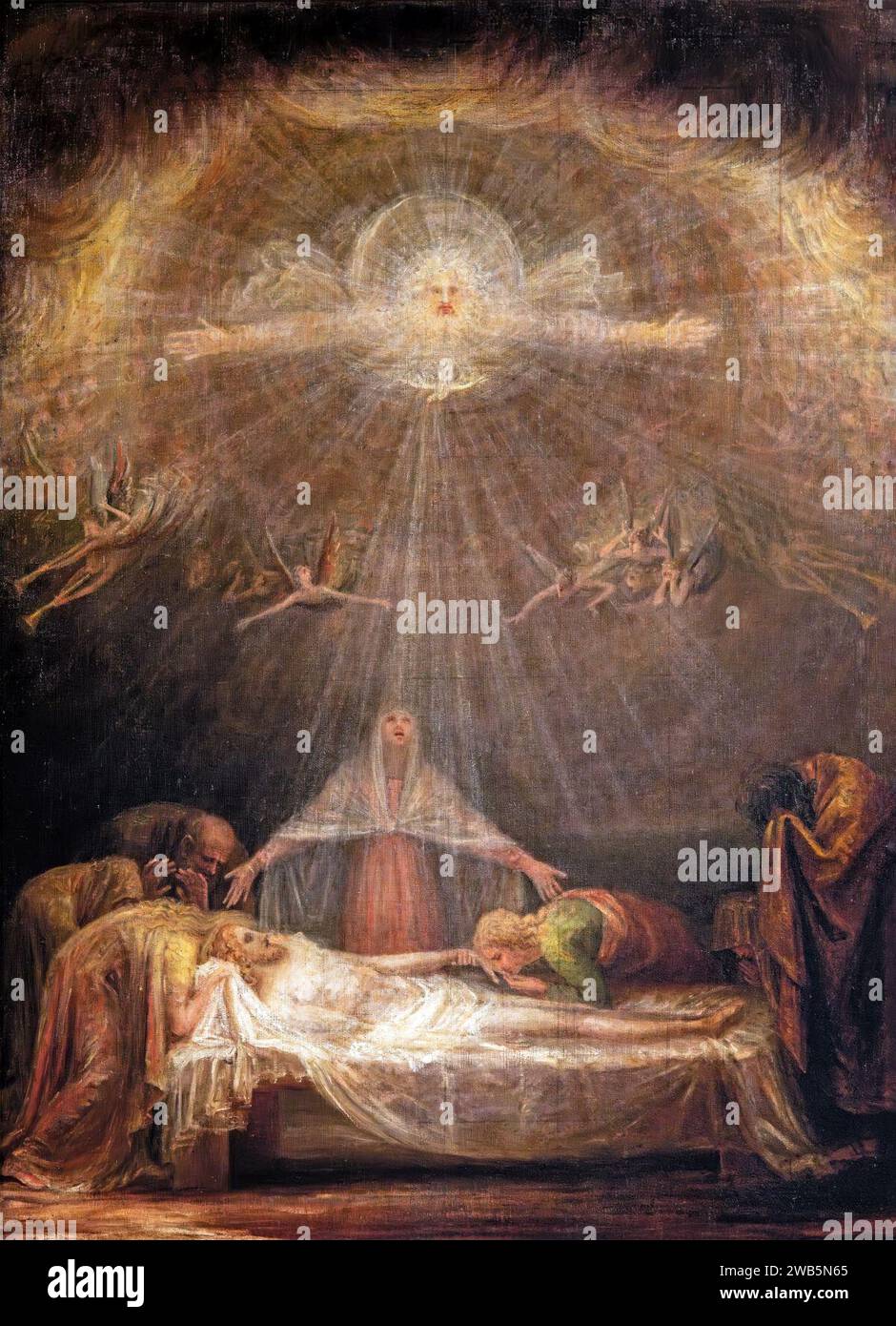 Crying of the dead christ hi-res stock photography and images - Alamy