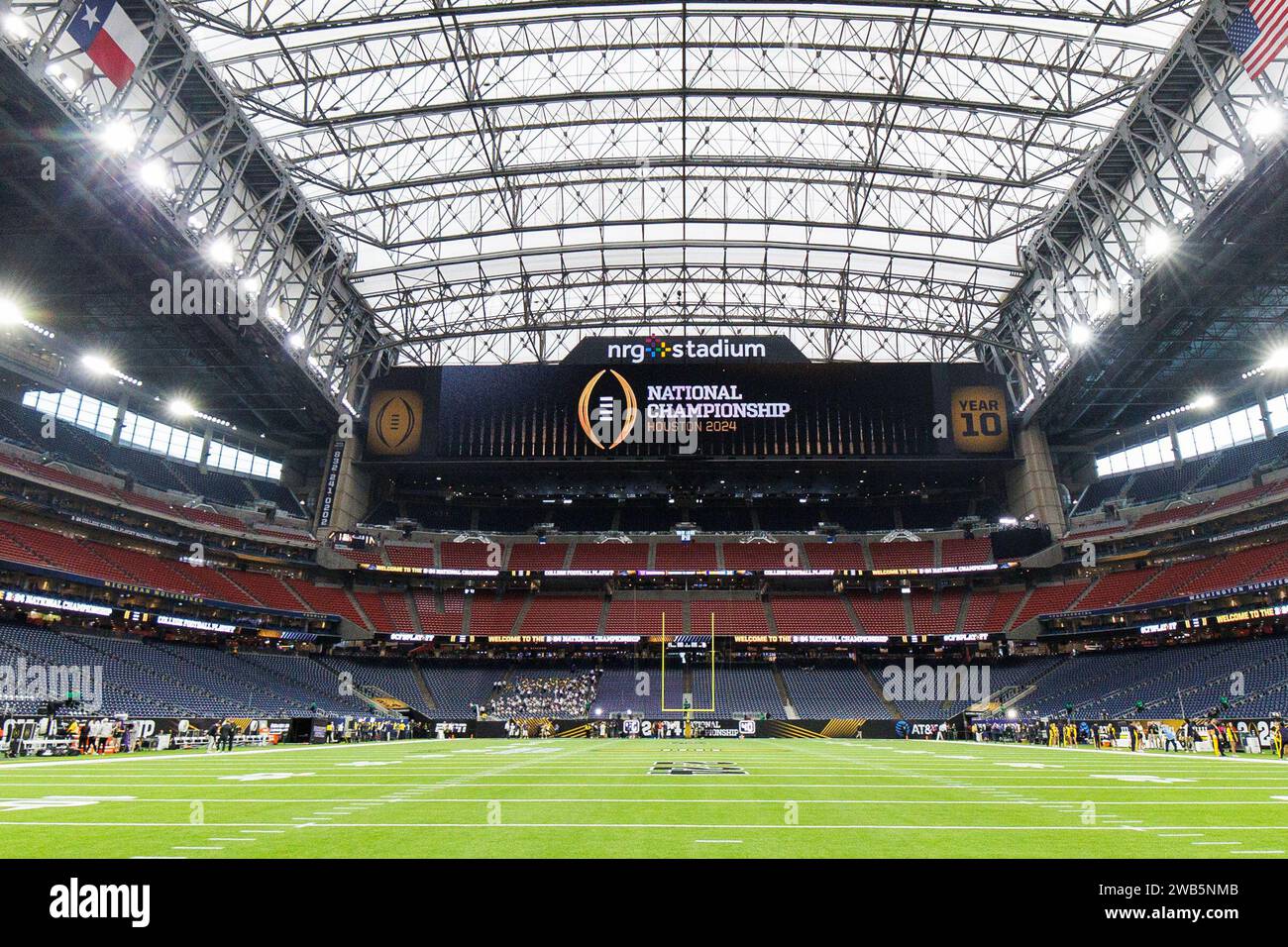 Houston, Texas, USA. 08th Jan, 2024. A general view of the stadium ...