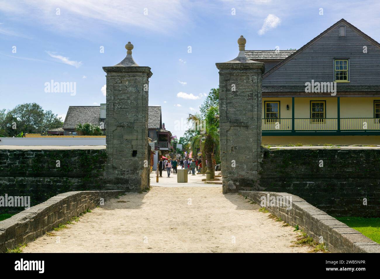 St augustine florida city gate hi-res stock photography and images - Alamy