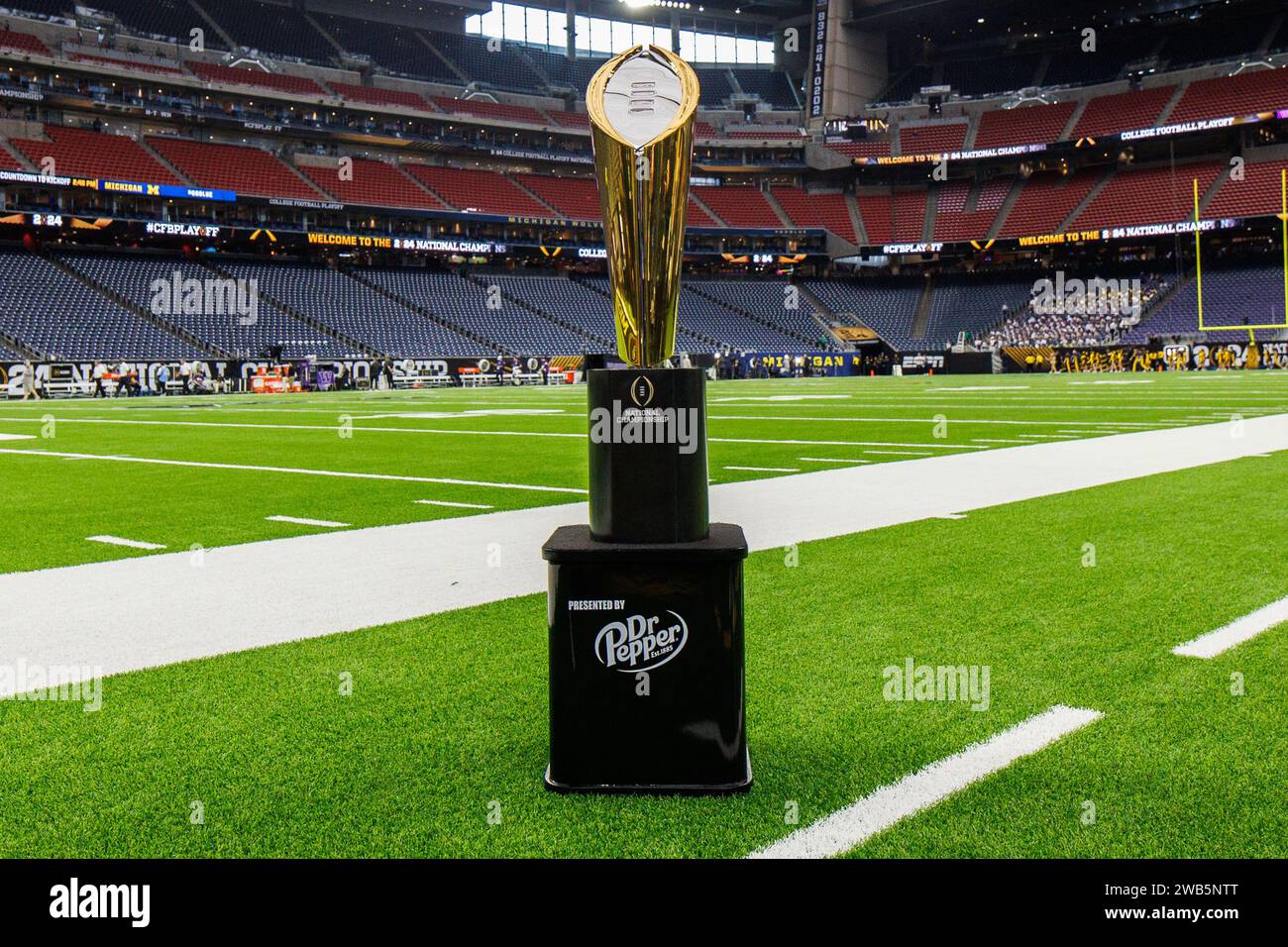 Houston, Texas, USA. 08th Jan, 2024. A general view of the CFB Playoff ...