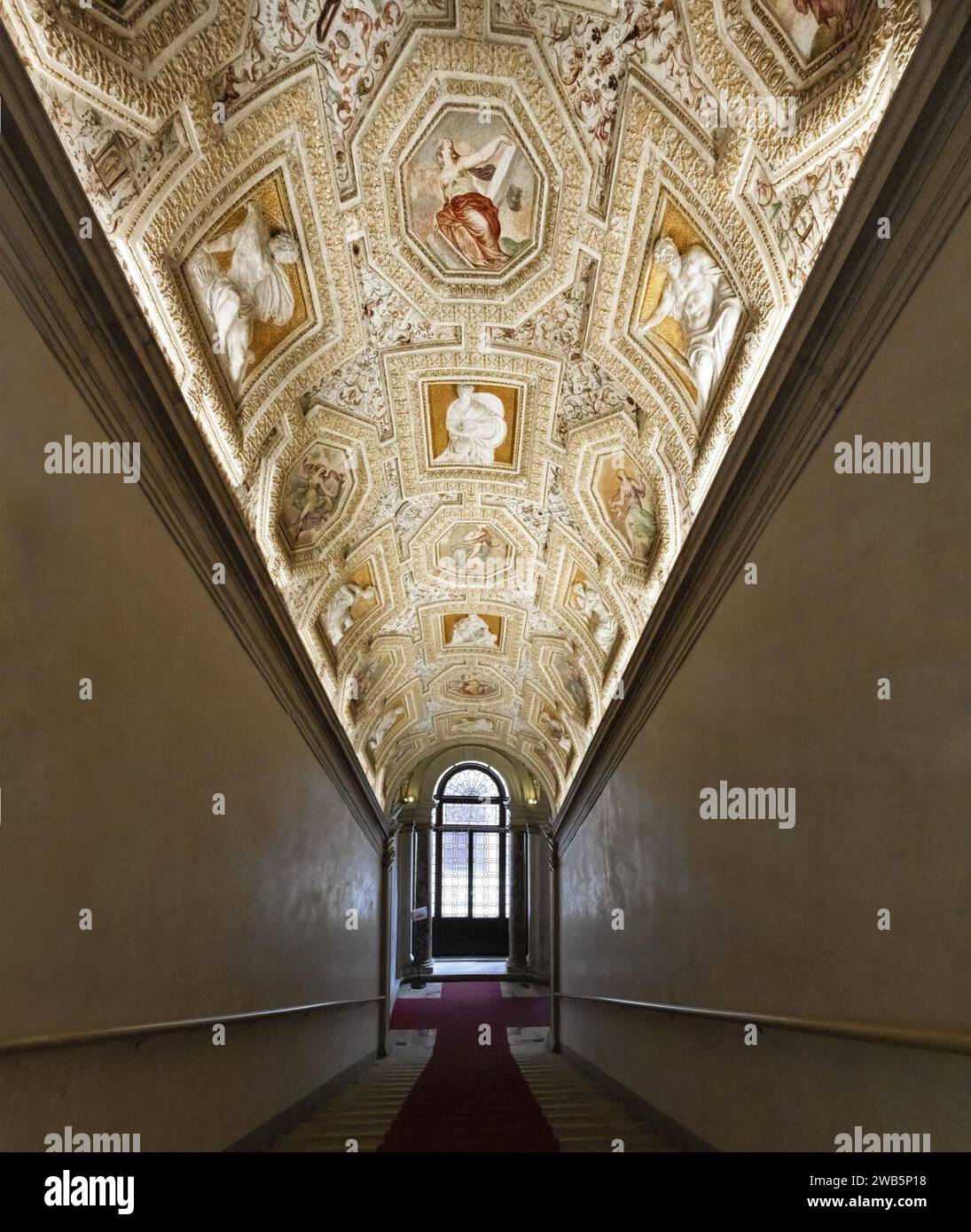 Biblioteca marciana ceiling venice hi-res stock photography and images ...