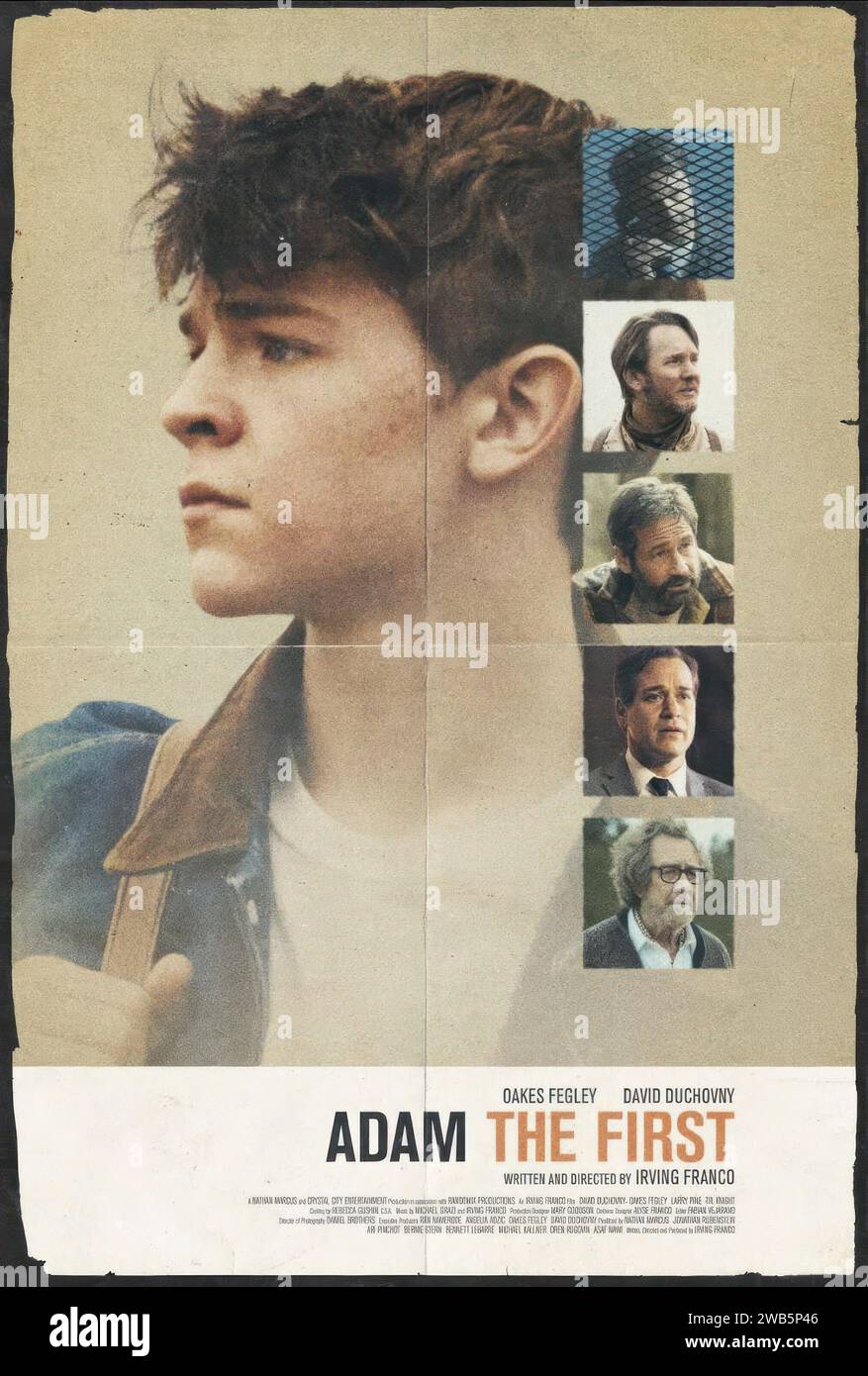 ADAM THE FIRST, poster, Oakes Fegley (left), right, from top: Billy ...