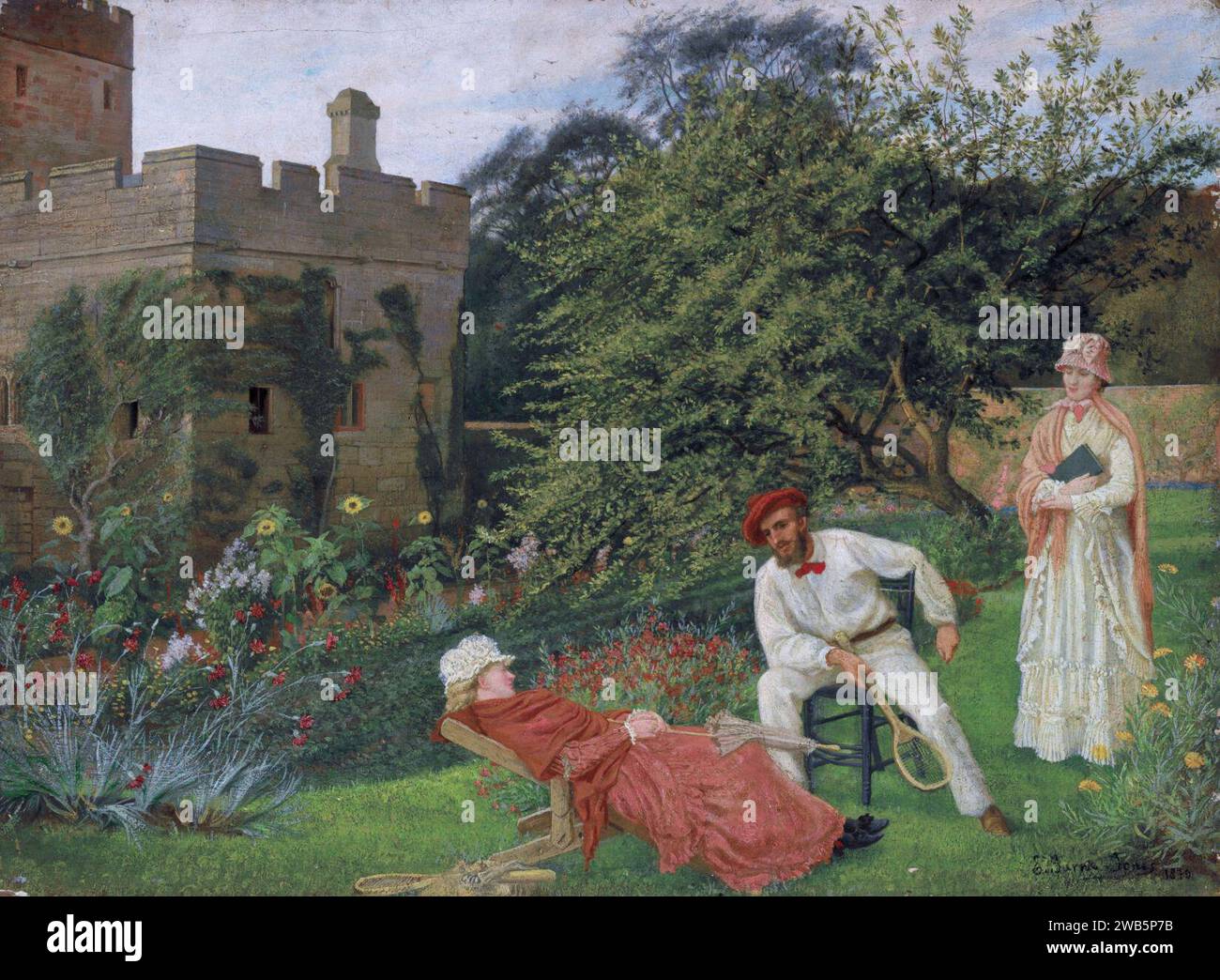 (walter crane rws george howard 9th earl of carlisle and rosalind ...