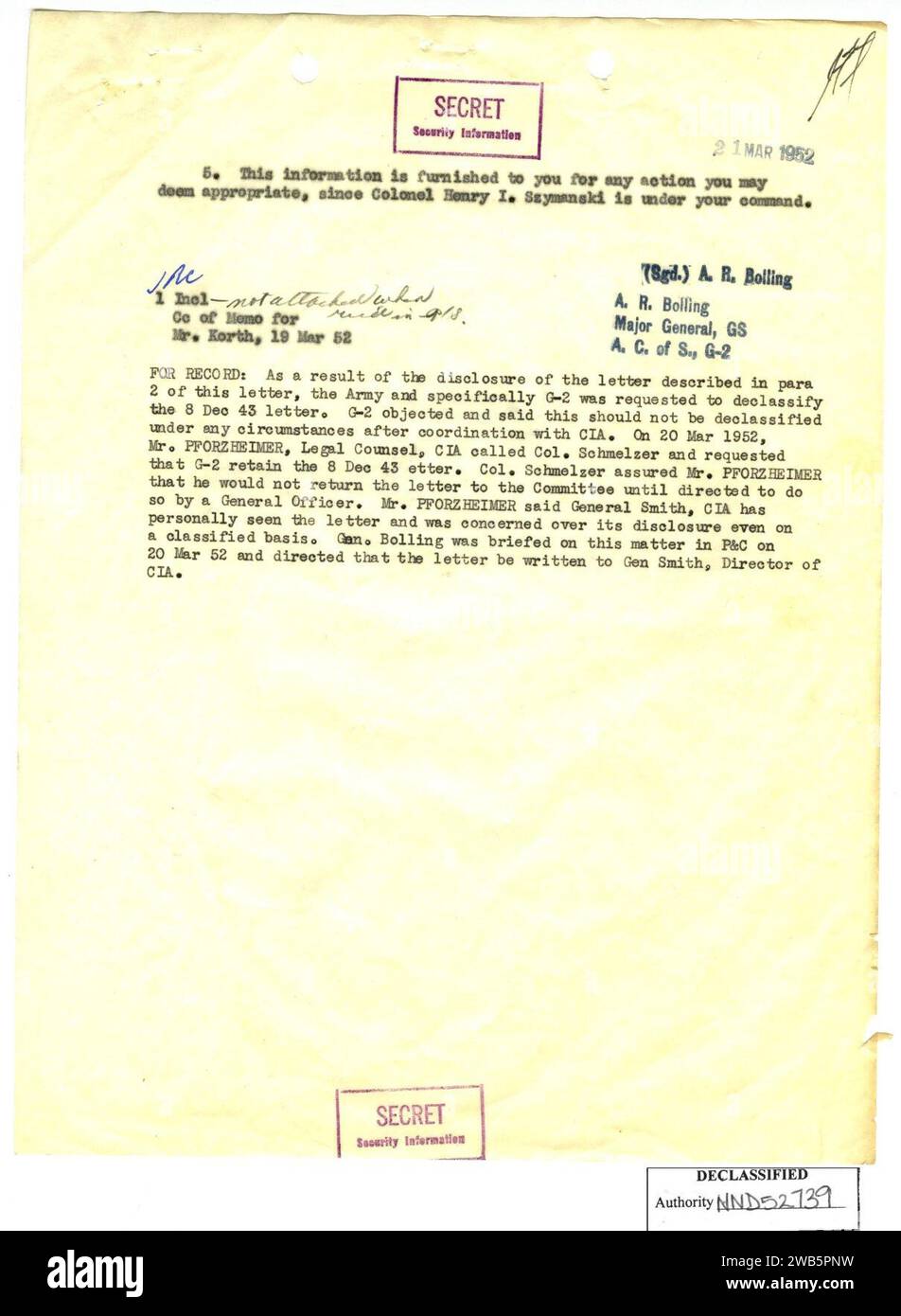 000.5 (29 Jul 49) 1 Jan 51 thru 31 Dec 51, Massacre of Polish Army ...