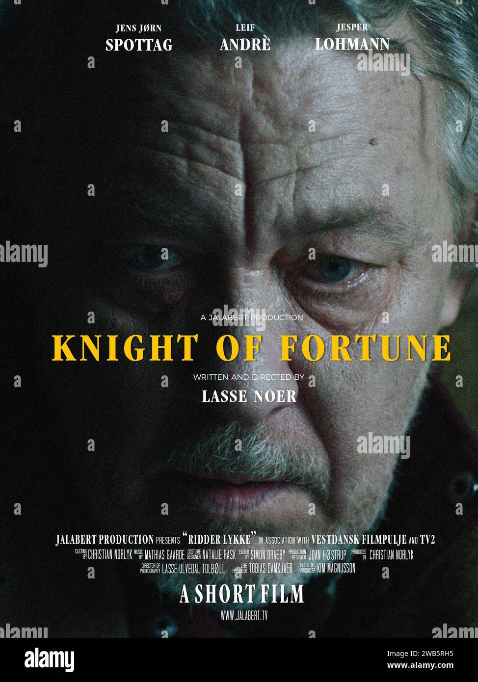 KNIGHT OF FORTUNE, poster, Jesper Lohmann, 2023. © Jalabert Production ...