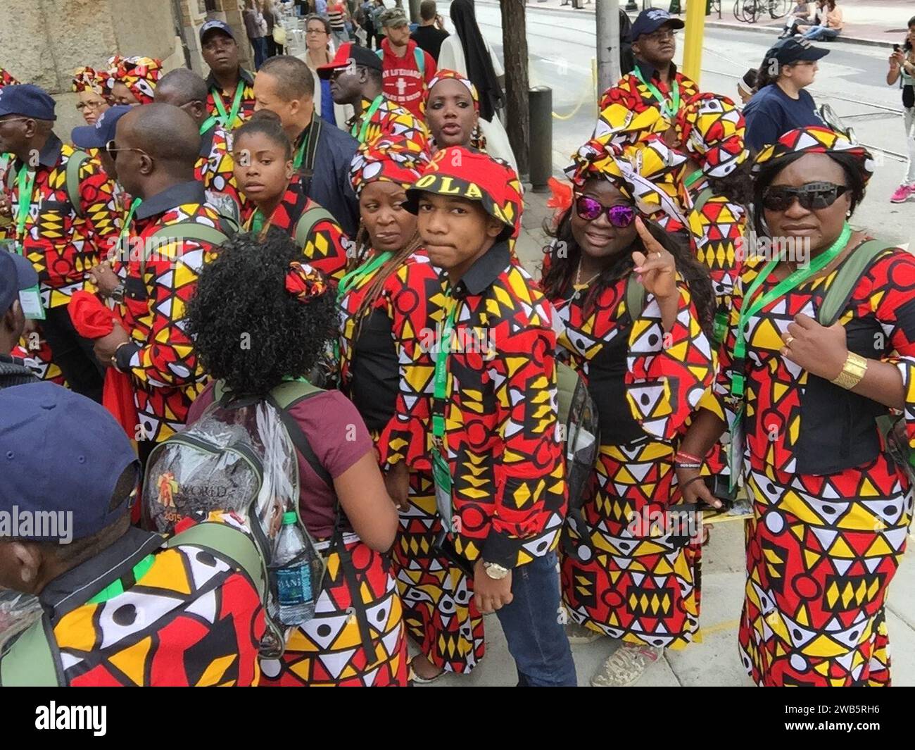 00 Angolans at WMF 2015 Stock Photo - Alamy