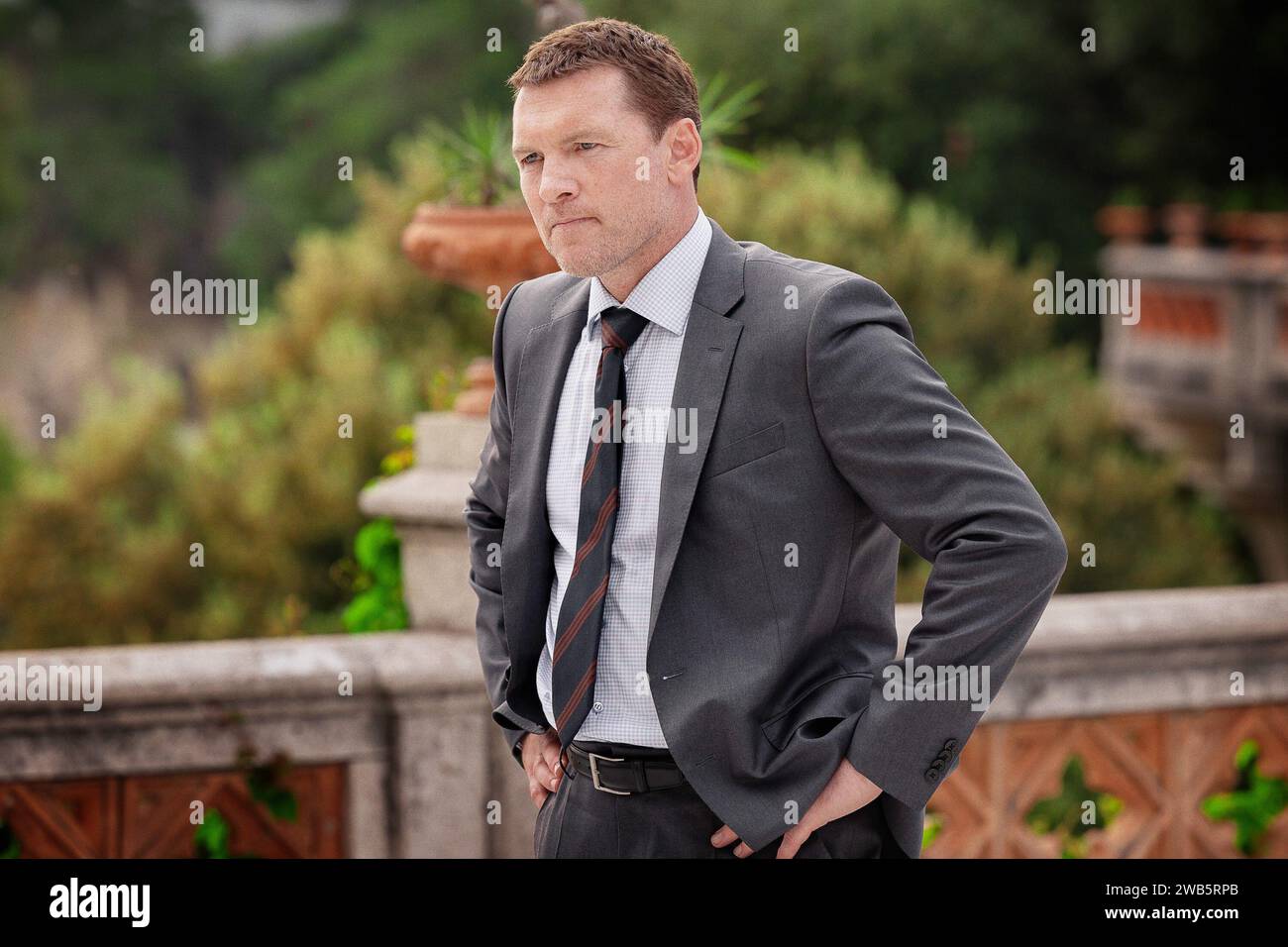 LIFT, Sam Worthington, 2024. ph: Stefano Cristiano Montesi / © Netflix ...