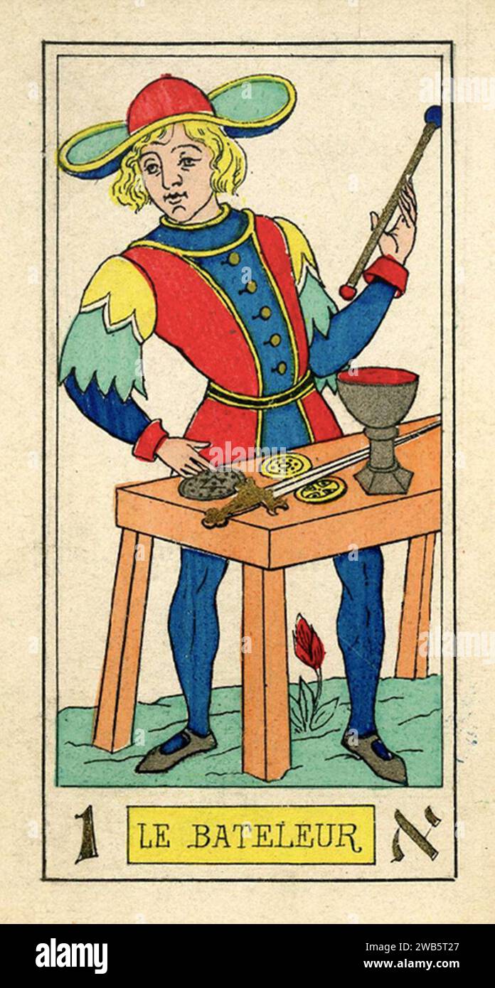 Oswald wirth tarot deck hi-res stock photography and images - Alamy