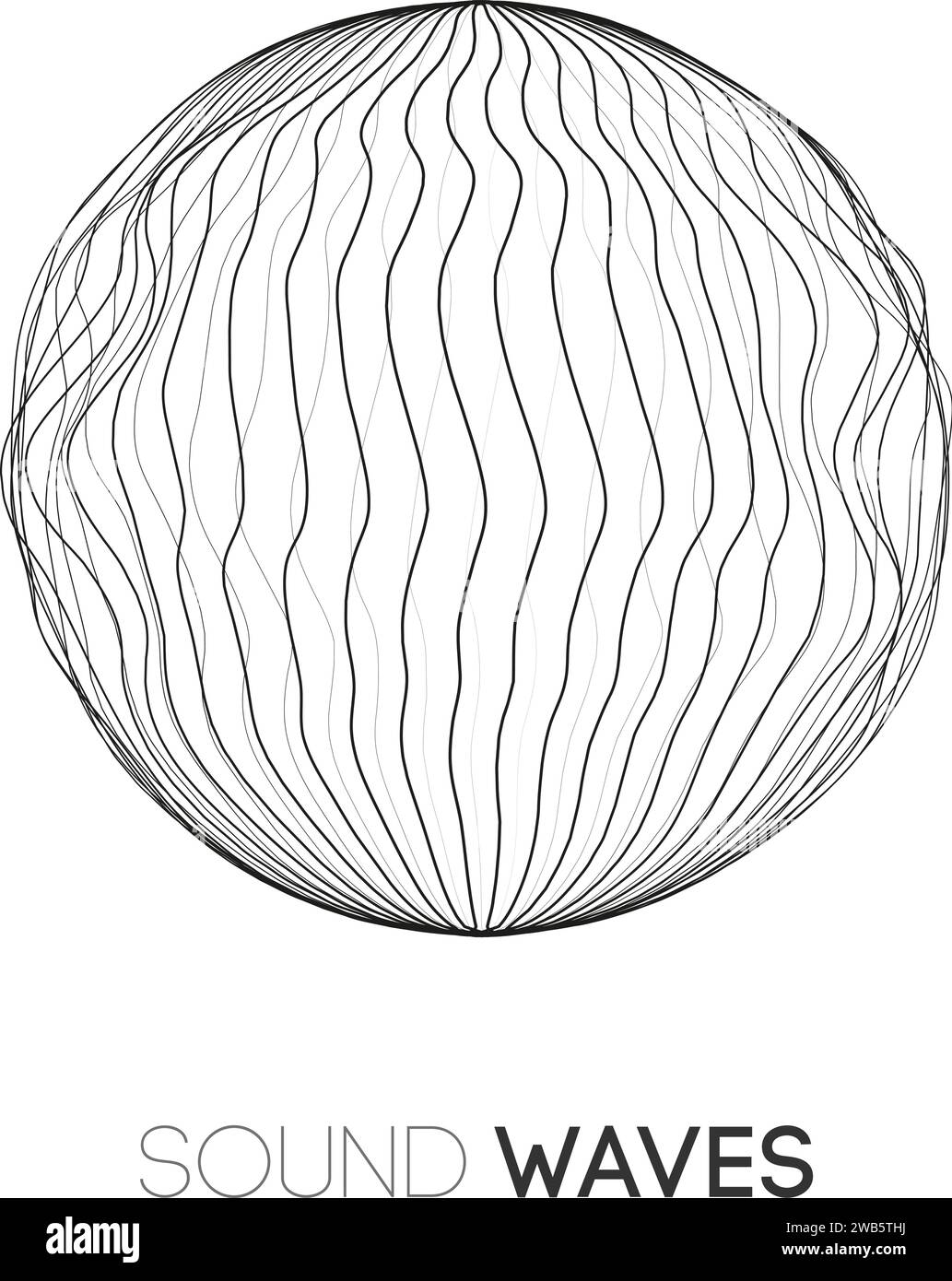 Sound wave music background. Audio waves abstract pulse background ...