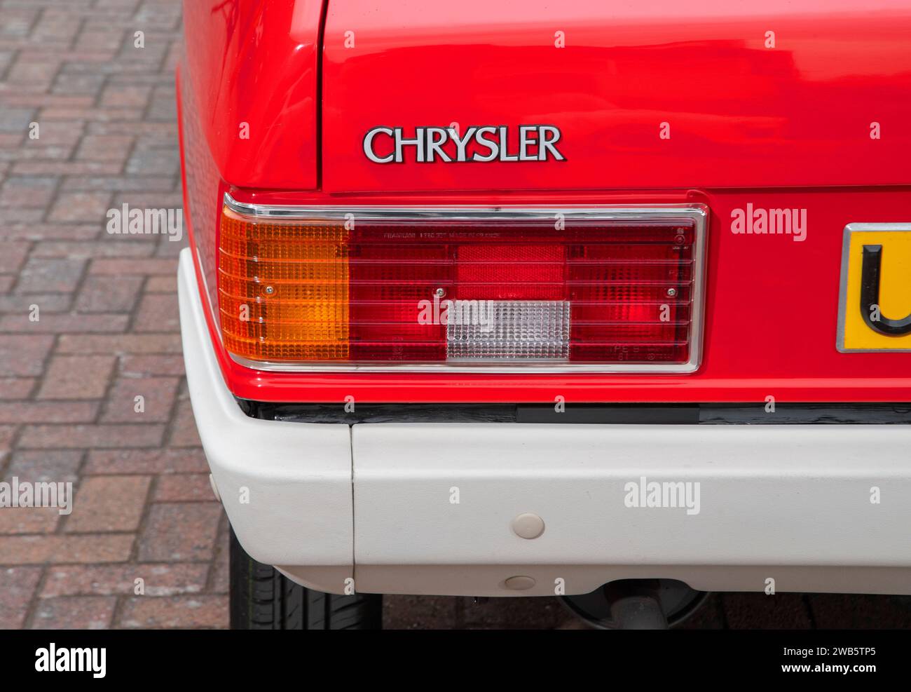1979 Chrysler Alpine Anglo French classic car Stock Photo - Alamy