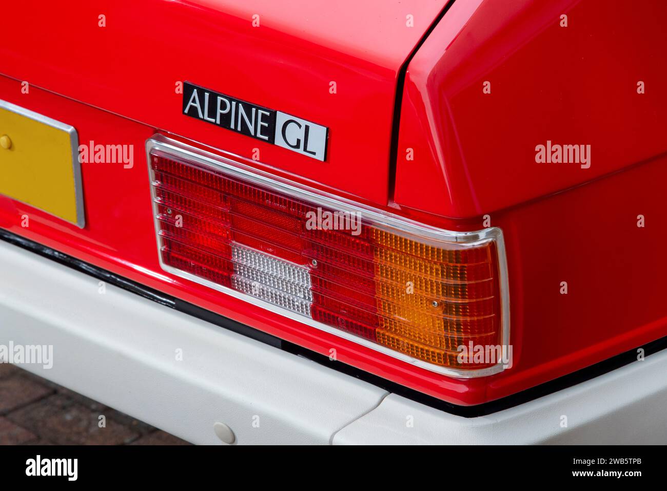 1979 Chrysler Alpine Anglo French classic car Stock Photo - Alamy
