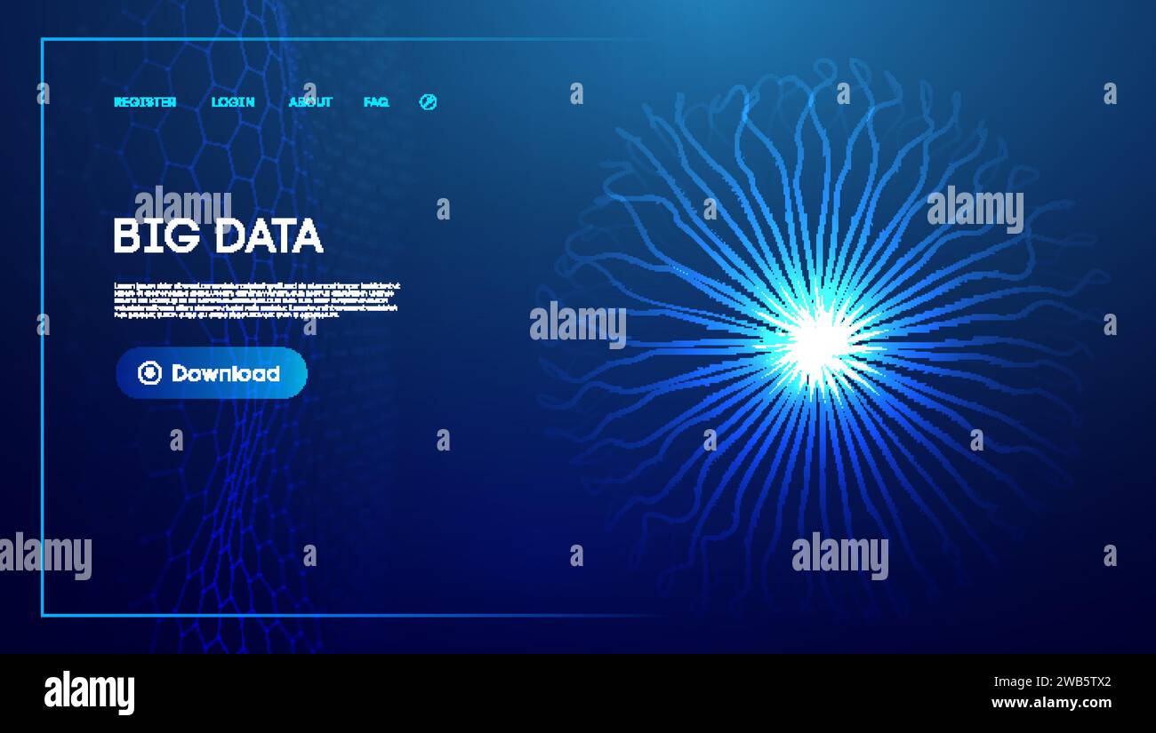 Blockchain transfer satellite future communications vector background ...