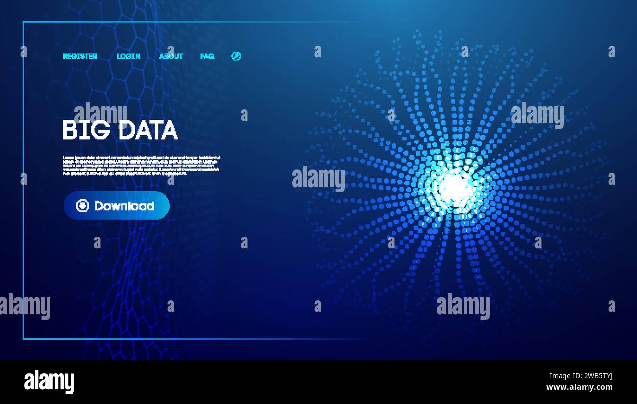 Blockchain transfer satellite future communications vector background. Technology Cloud World ...