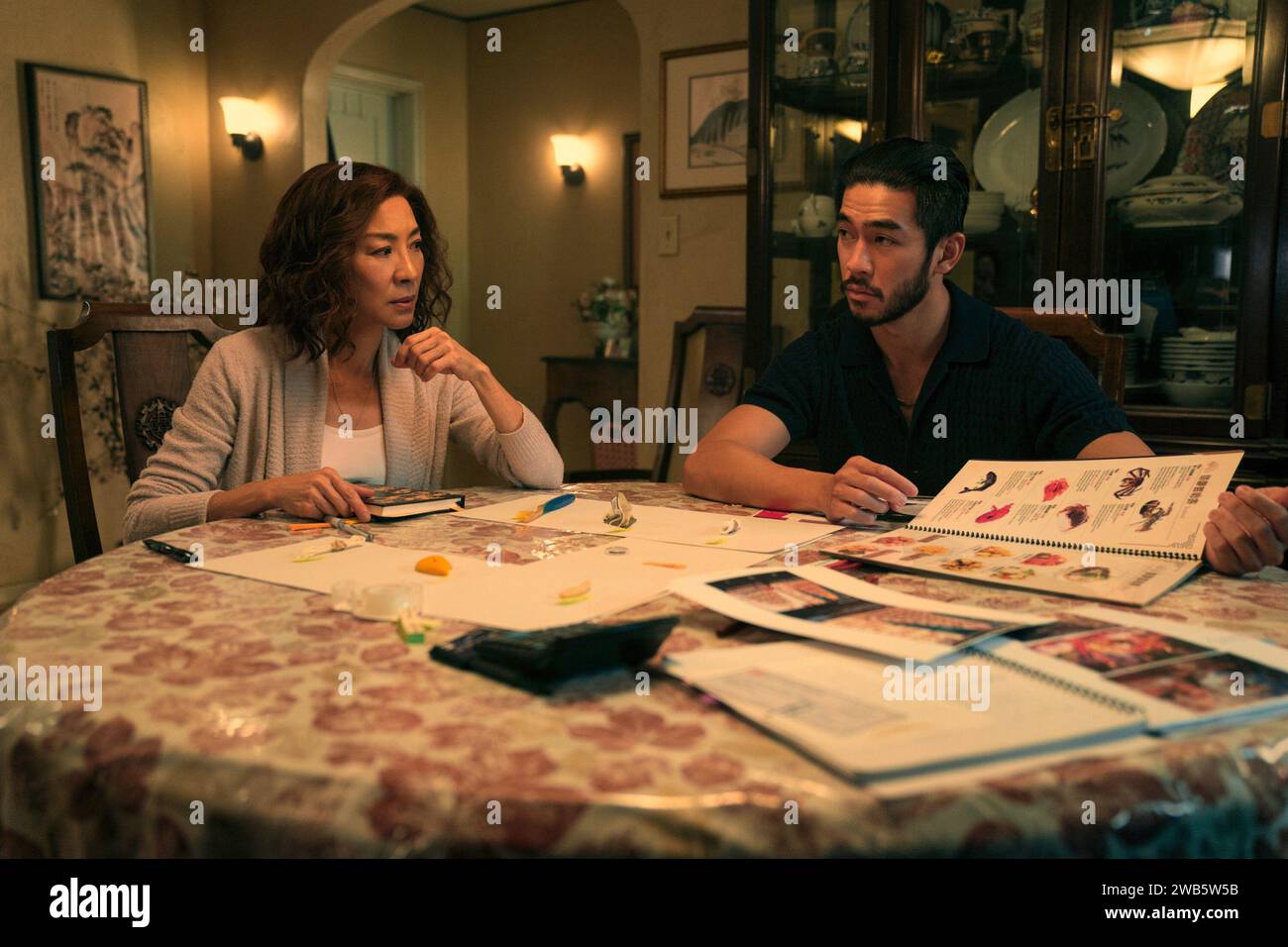THE BROTHERS SUN, from left: Michelle Yeoh, Justin Chien, 'Gymkata ...