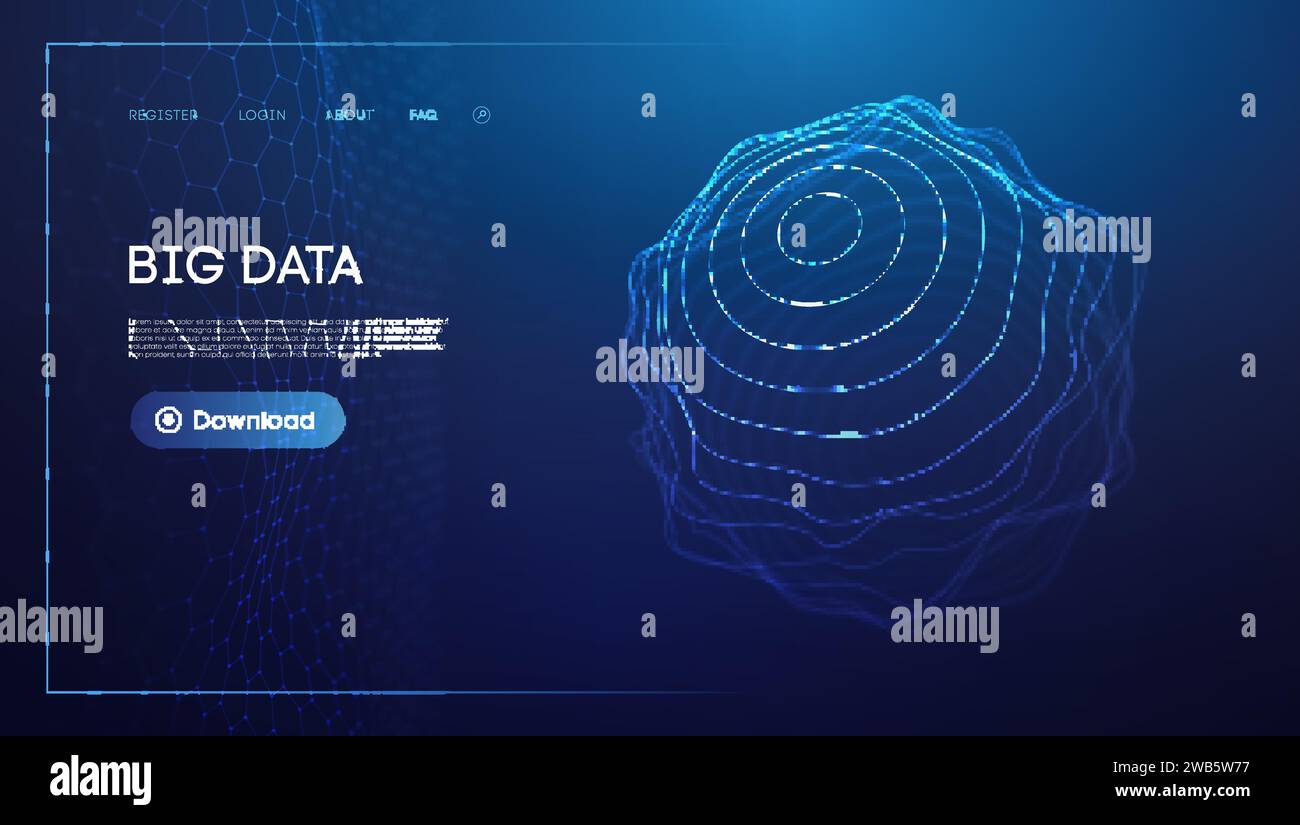 Blockchain transfer satellite future communications vector background ...