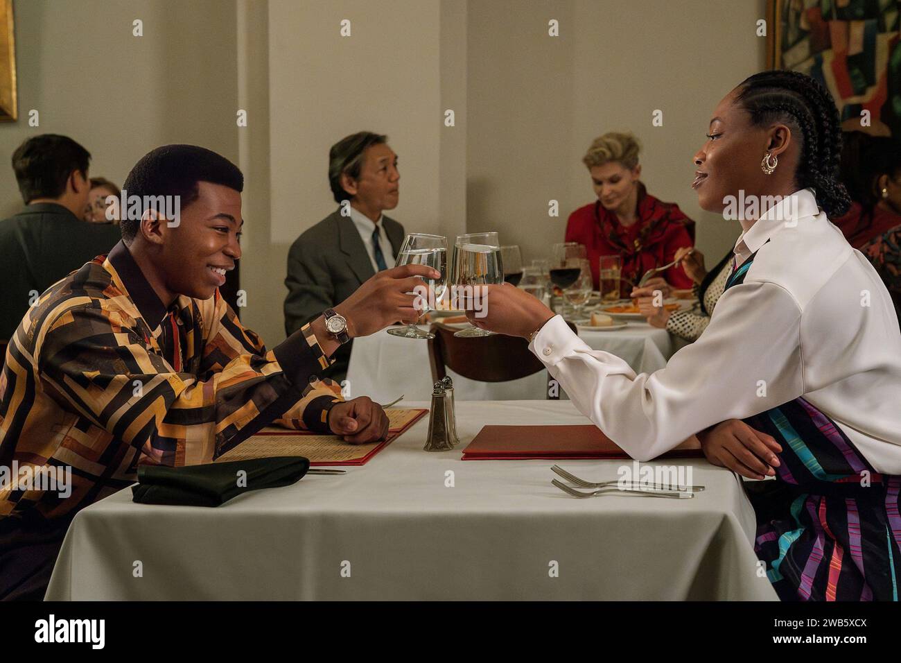 POWER BOOK III: RAISING KANAN, from left: Mekai Curtis, Hailey Kilgore ...