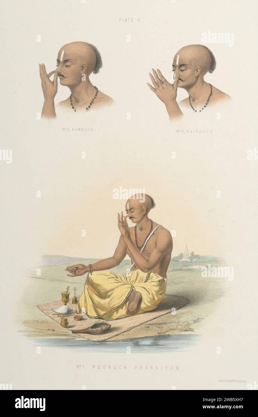 Kumbhaka pranayama hi-res stock photography and images - Alamy