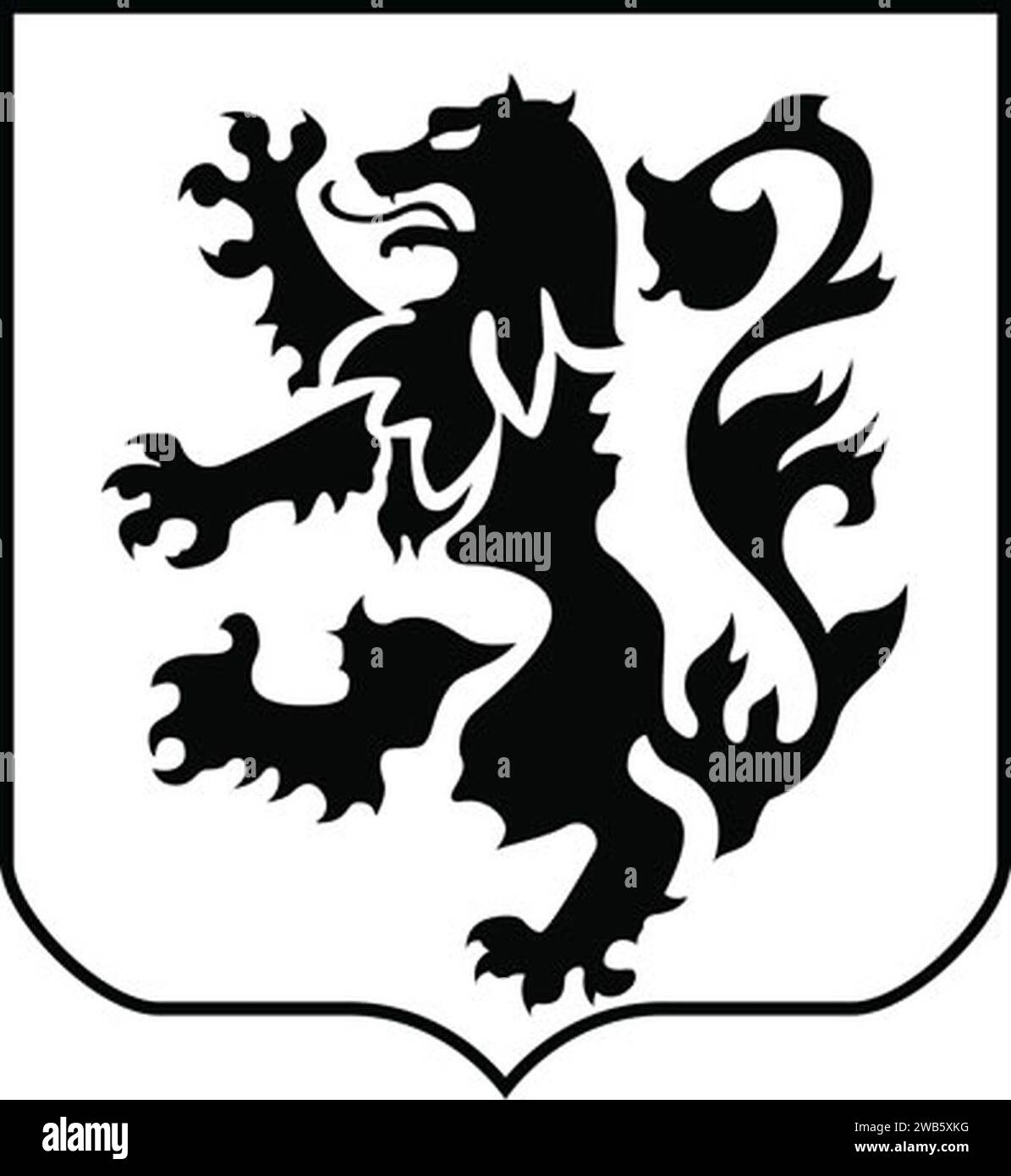 1-28 Infantry Crest Stock Photo - Alamy