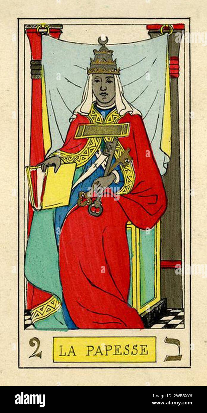 Oswald wirth tarot deck hi-res stock photography and images - Alamy