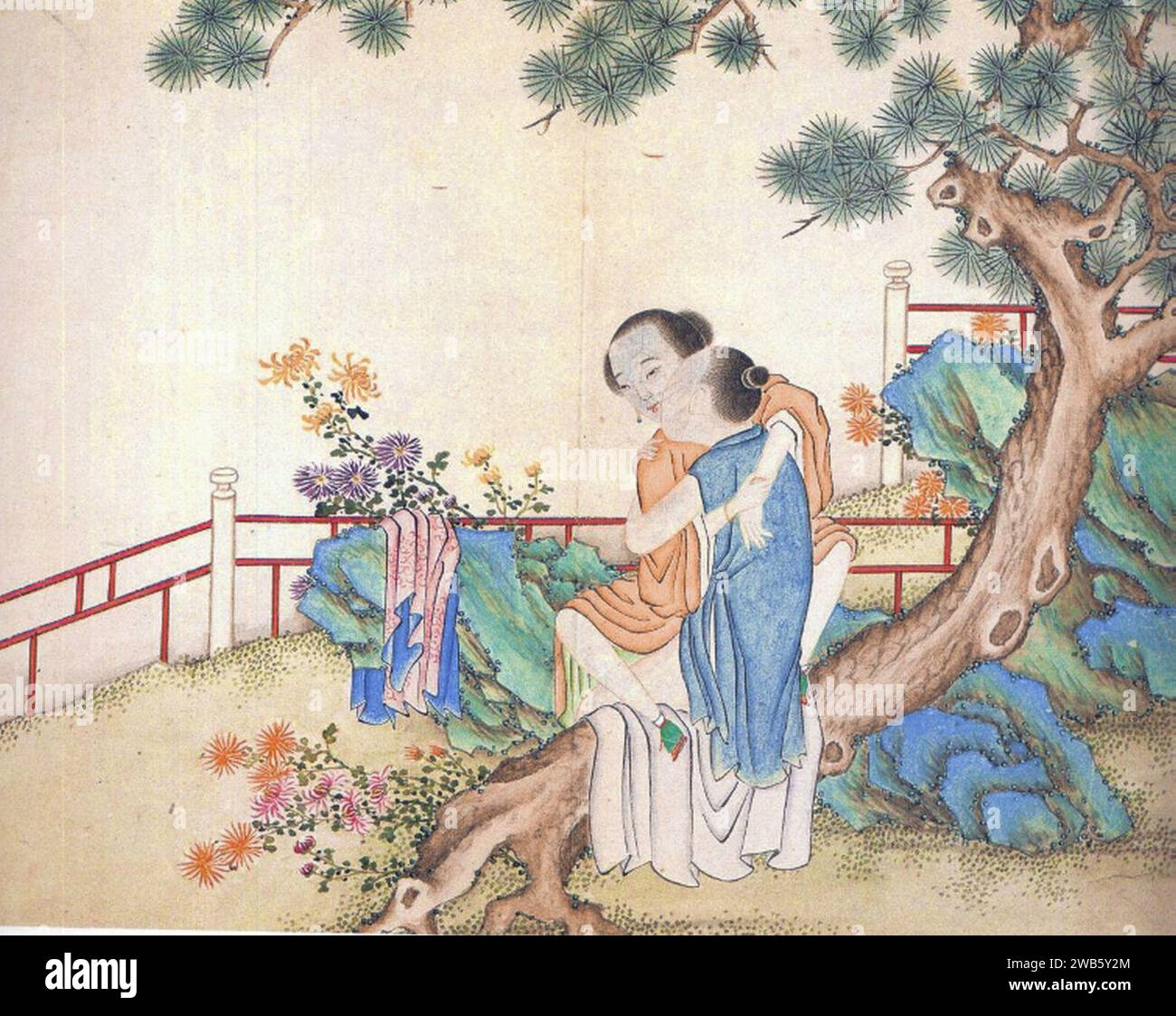 03 Bon mua vui xuan 3 Stock Photo - Alamy