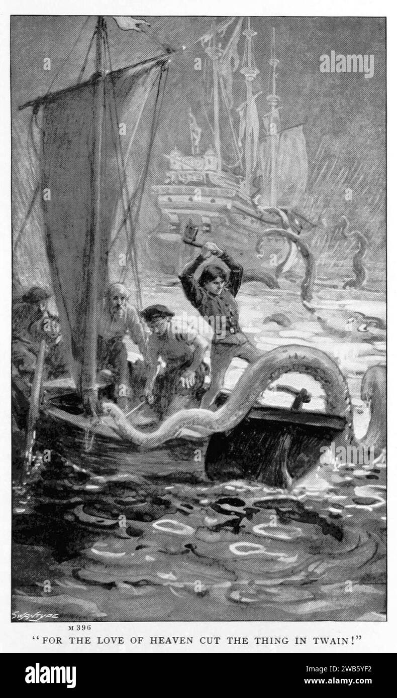 06 Illustration by William Rainey (1852-1936) for The Golden Galleon ...