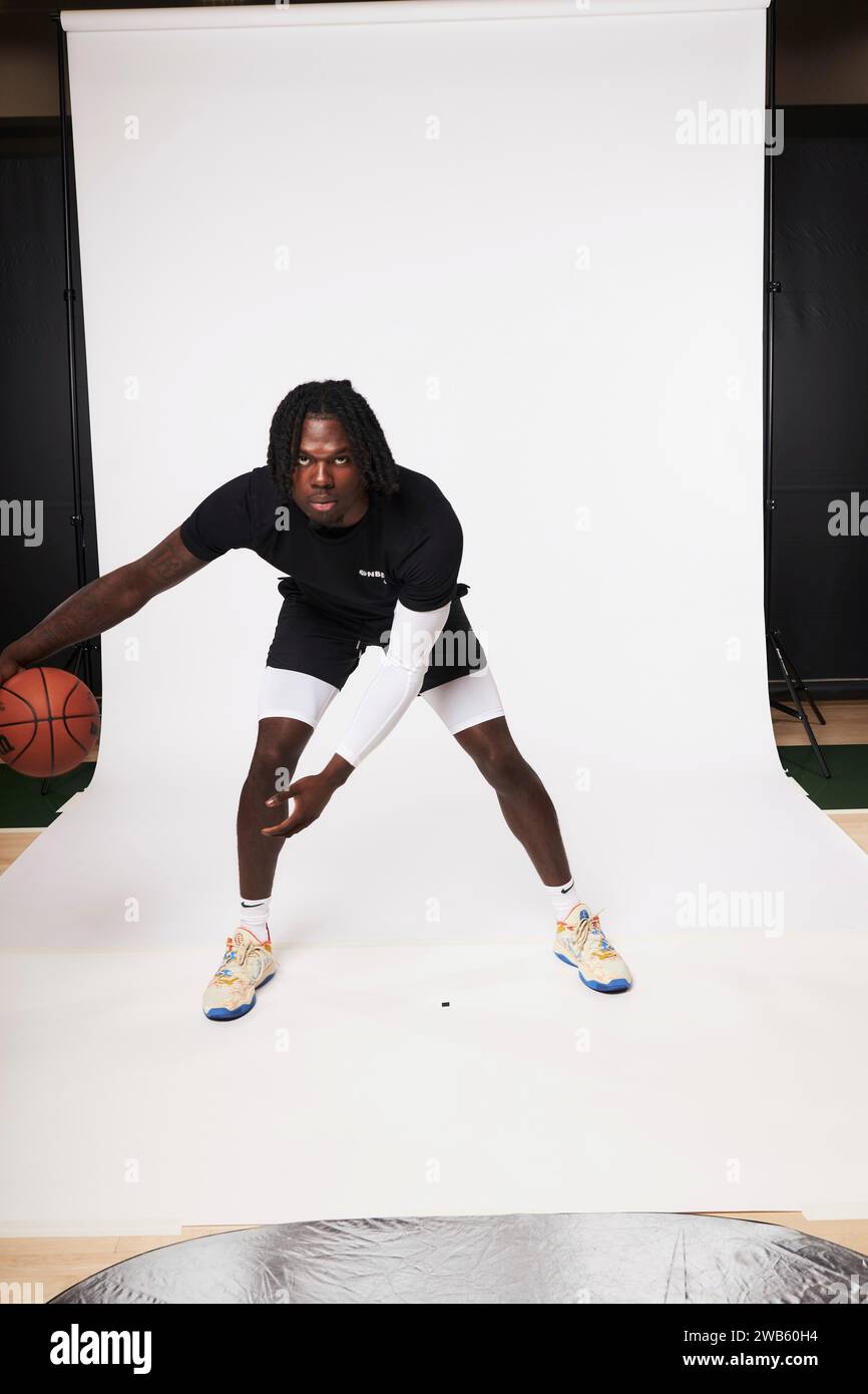 Chris Livingston poses for a portrait on October 2, 2023 in Milwaukee ...