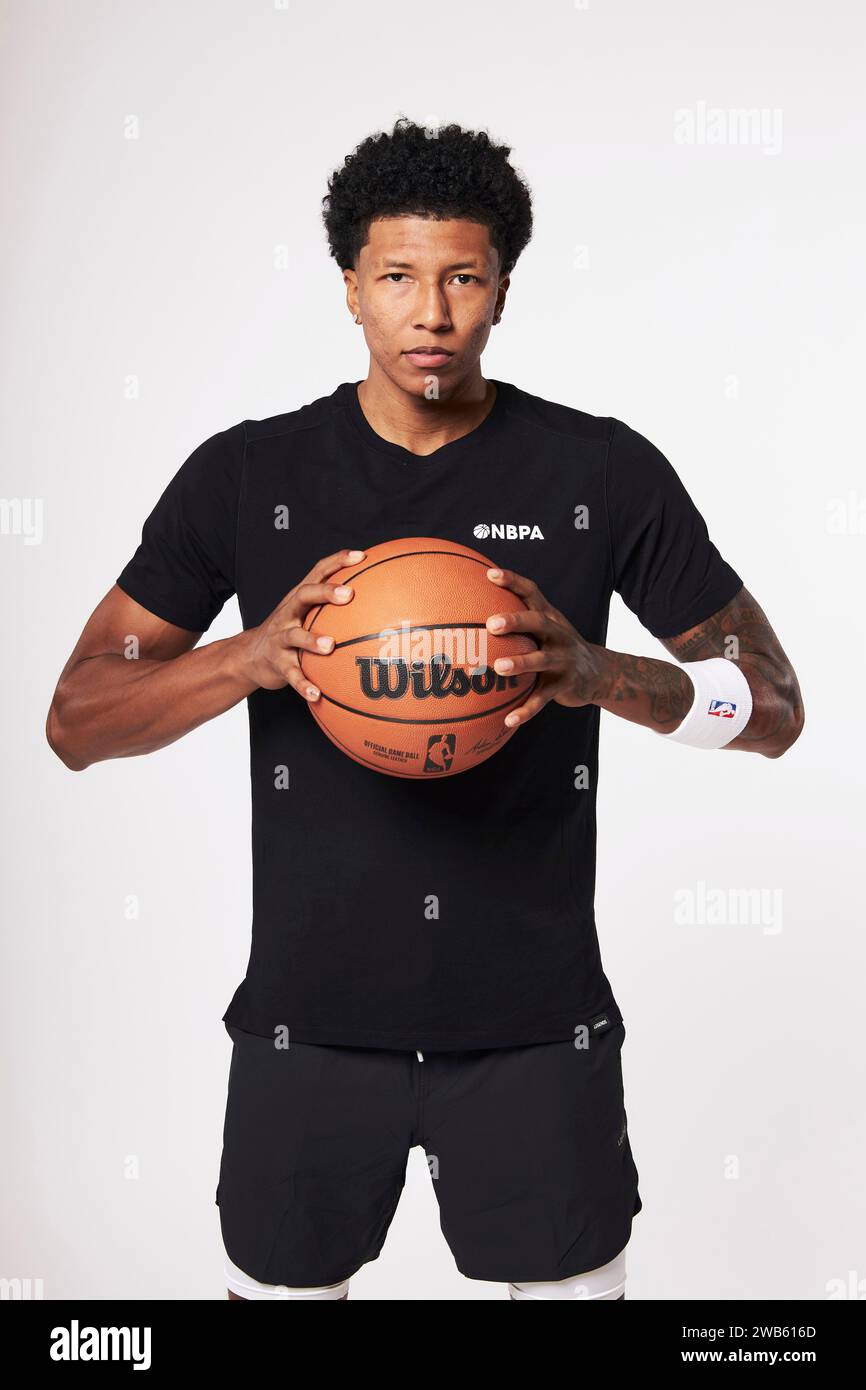 MarJon Beauchamp poses for a portrait on October 2, 2023 in Milwaukee ...