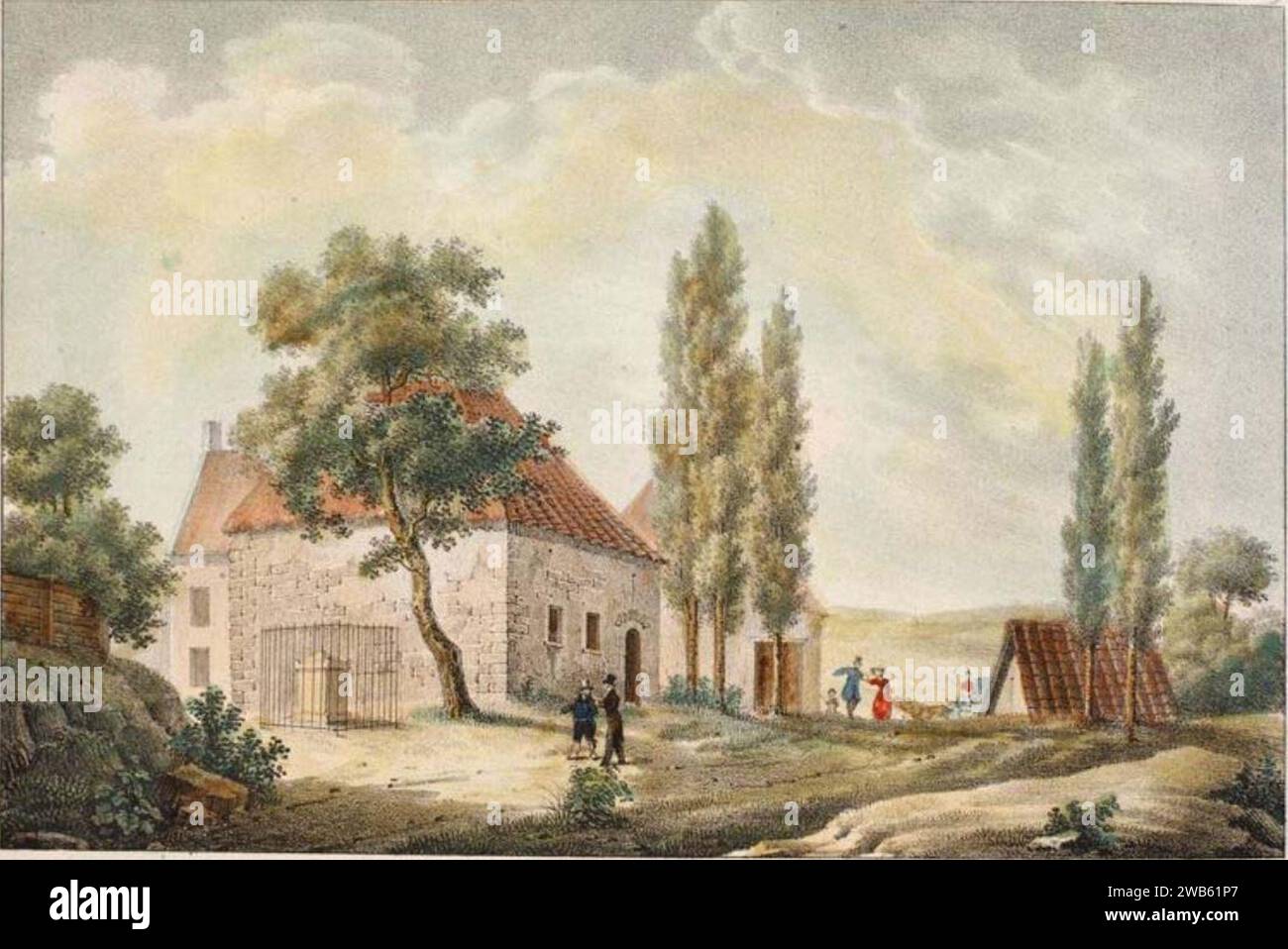 11. Tombeau du major Arthur Rowley, à Waterloo. A. De Peellaert Roux ...