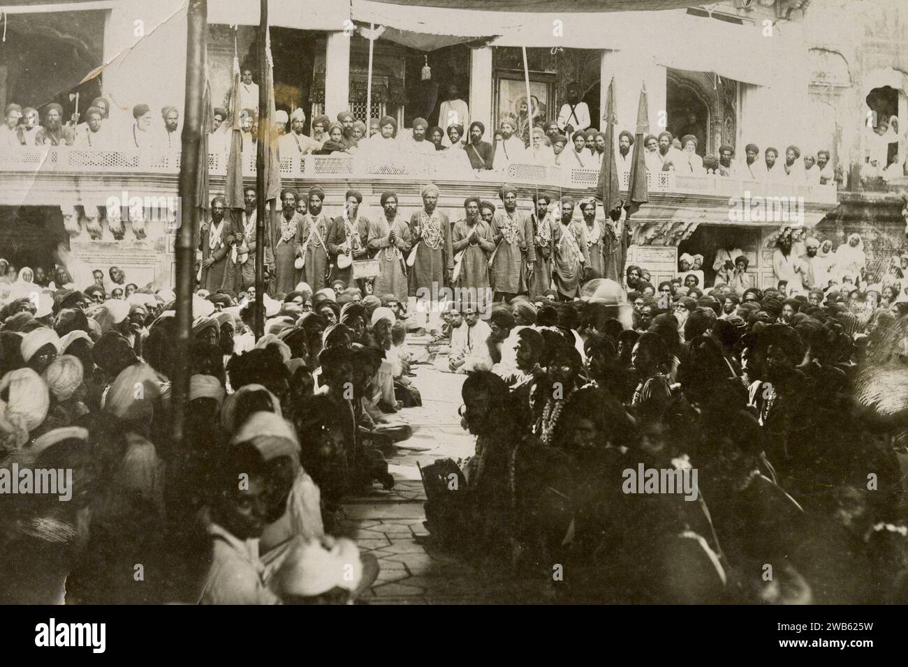 12th Shahidi Jatha ('Band of Martyrs') involved in the Jaito Morcha ...