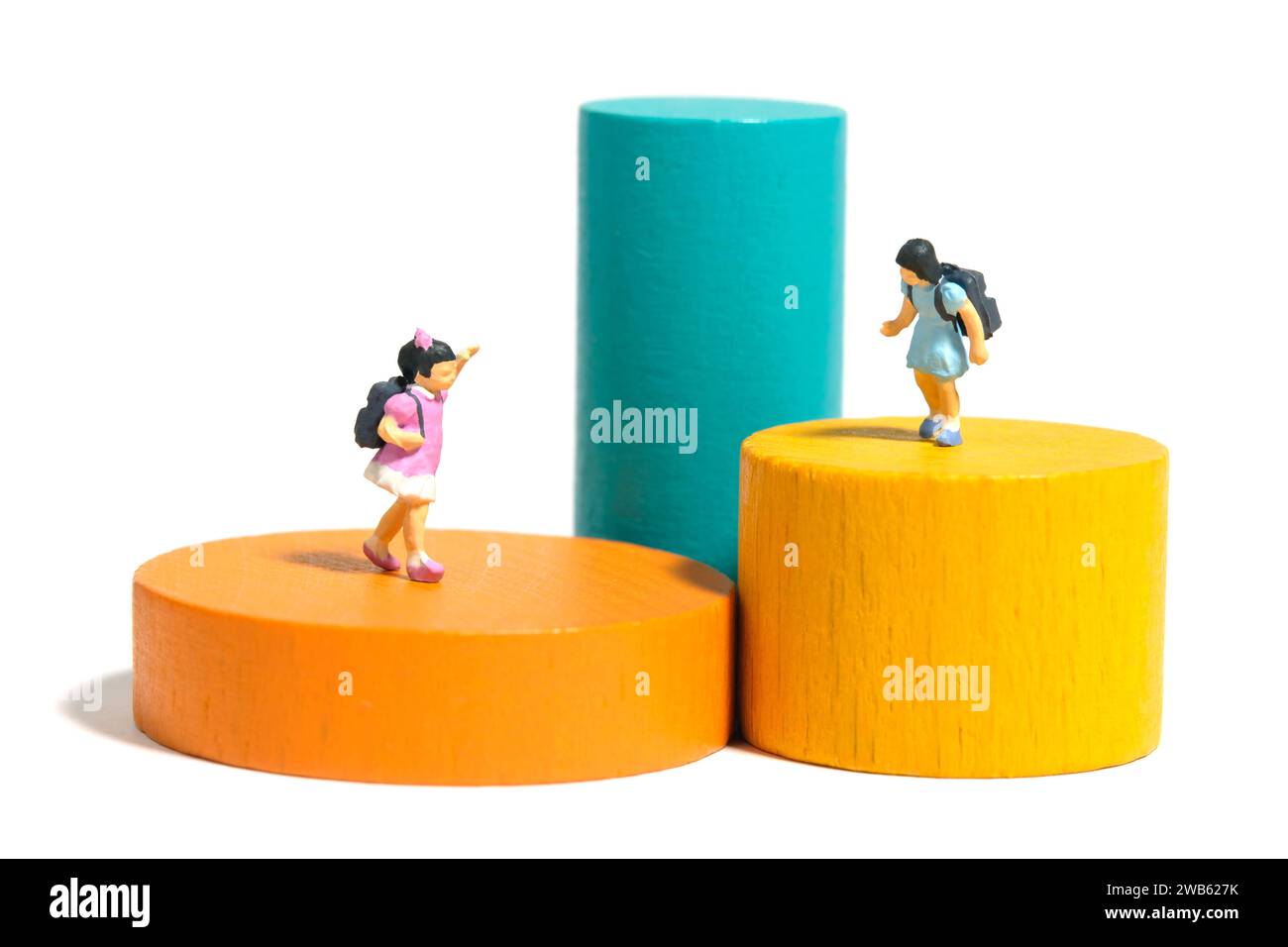 Students children playing Cut Out Stock Images & Pictures - Alamy