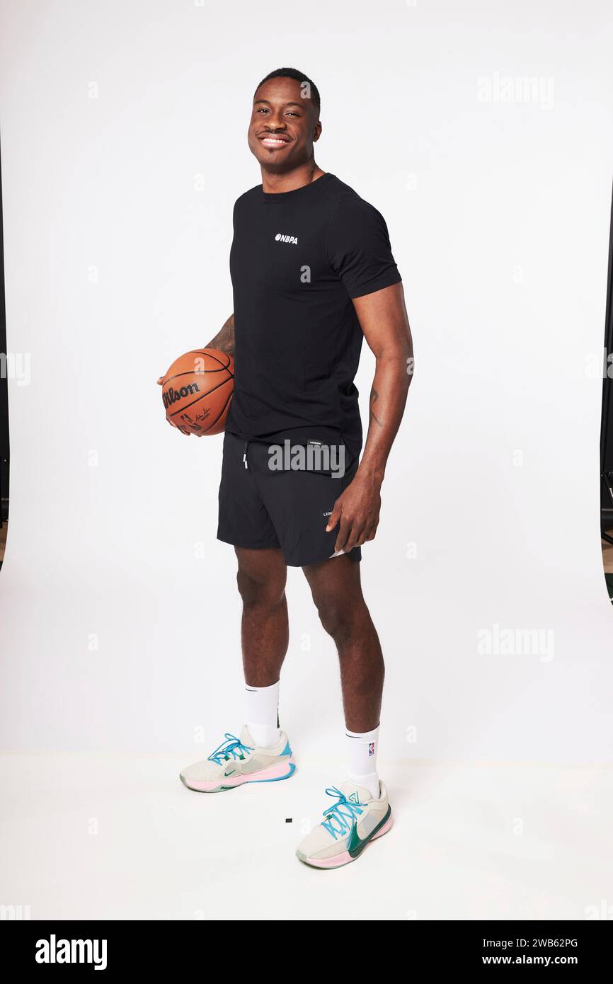 Thanasis Antetokounmpo poses for a portrait on October 2, 2023 in ...