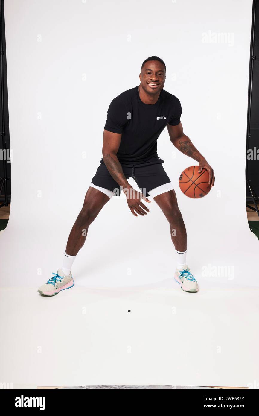 Thanasis Antetokounmpo poses for a portrait on October 2, 2023 in ...