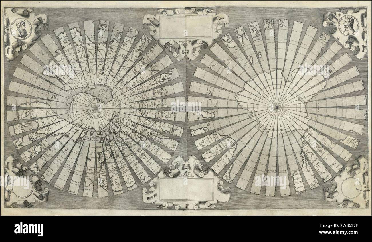 16th century world map hi-res stock photography and images - Alamy