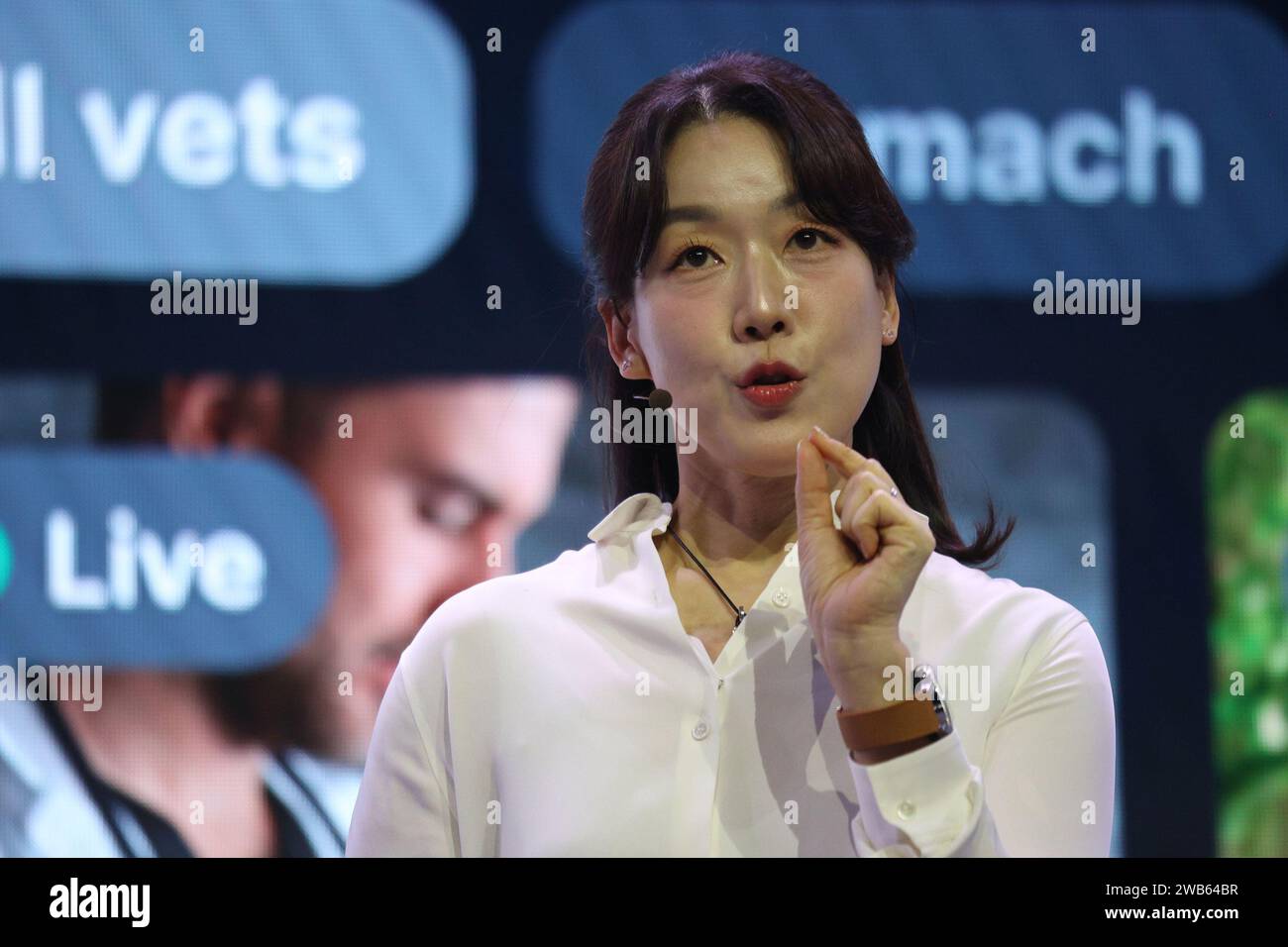 Las Vegas, United States. 08th Jan, 2024. Jaeyeon Jung, Executive Vice ...