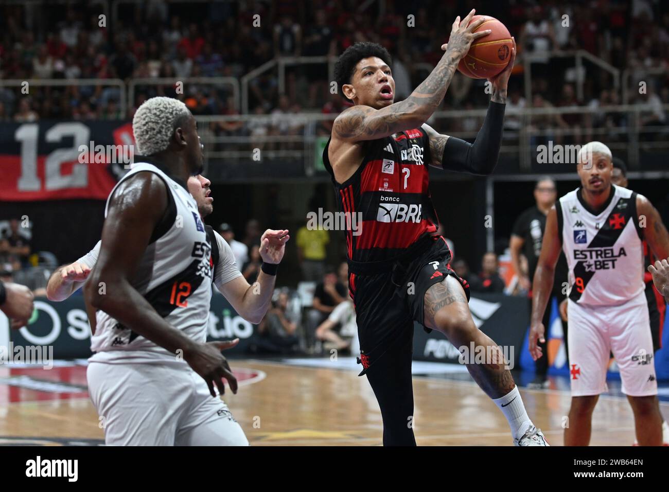 Rio De Janeiro, Brazil. 08th Jan, 2024. Flamengo x Vasco for the new ...