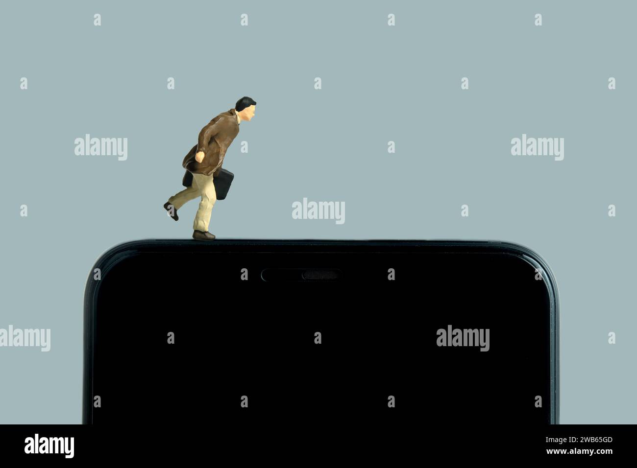 Digital template health running man hi-res stock photography and images ...