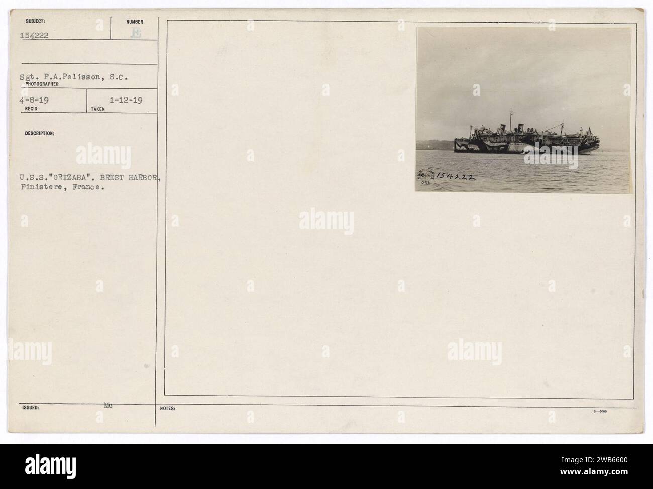 Uss orizaba hi-res stock photography and images - Alamy