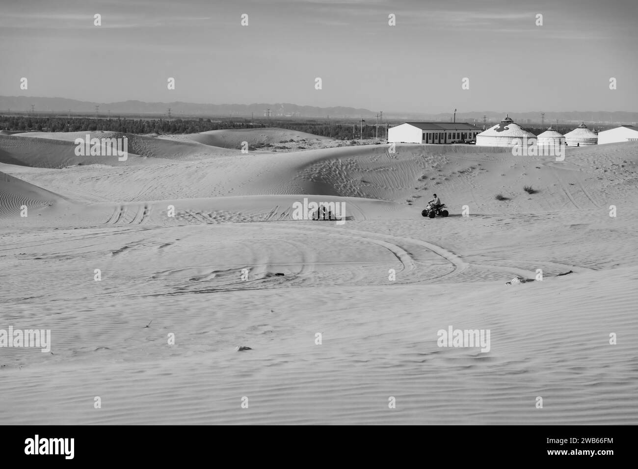 OCTOBER 2, 2022, BAOTOU, CHINA: Traditional Mongolian yurts in the ...