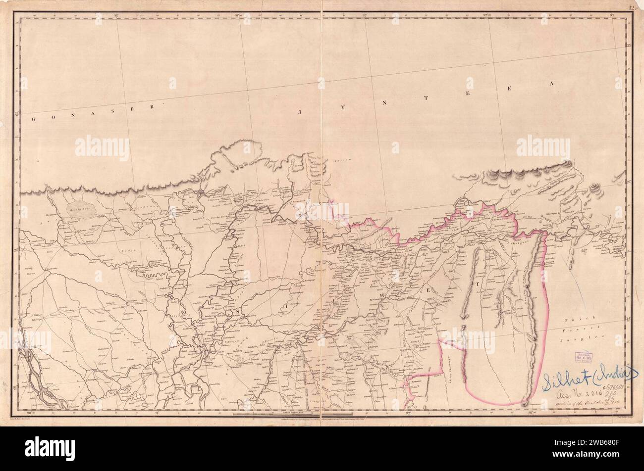 125 Sheet Indian Atlas (1830 Stock Photo - Alamy