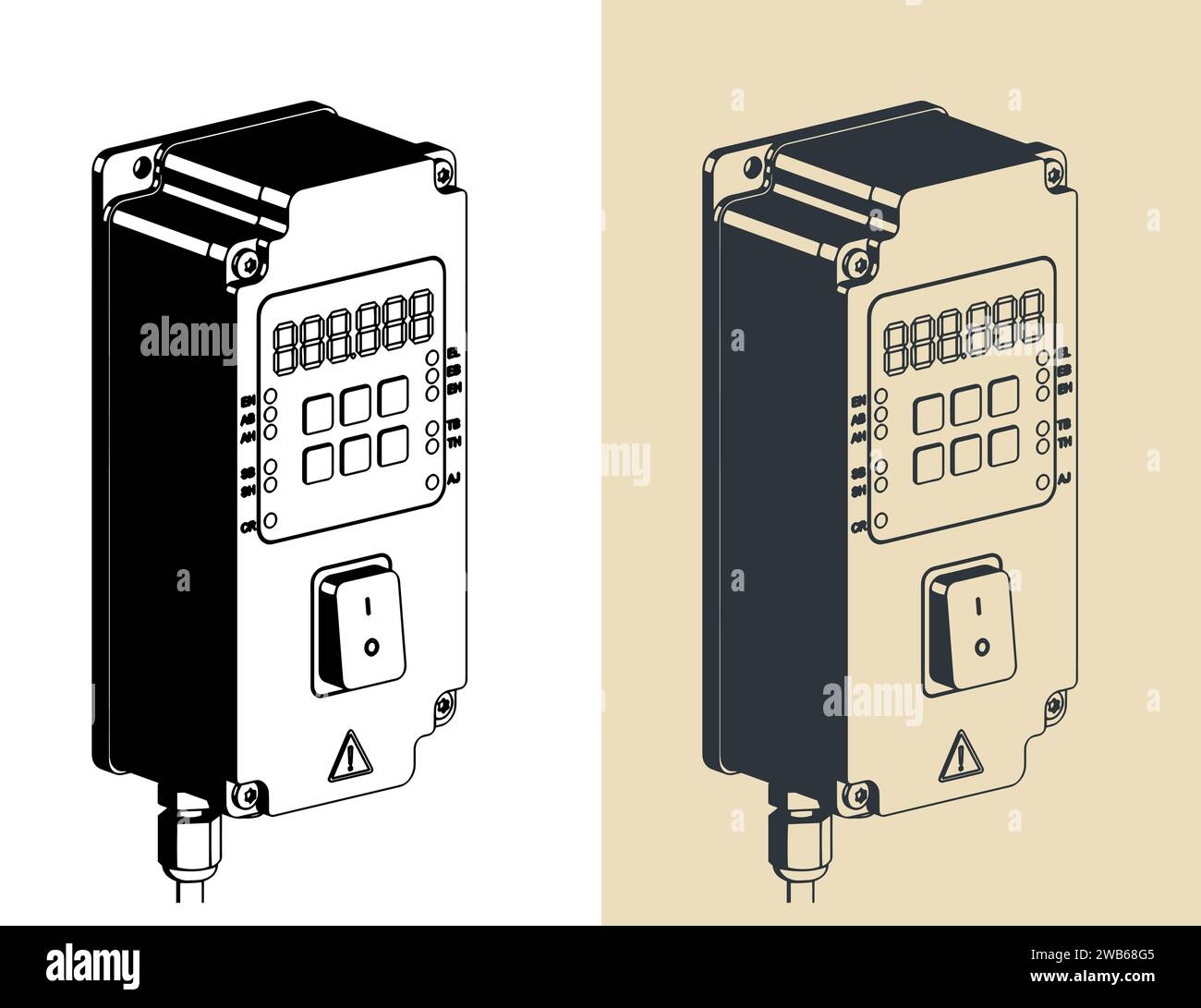 Programmable device Stock Vector Images - Alamy