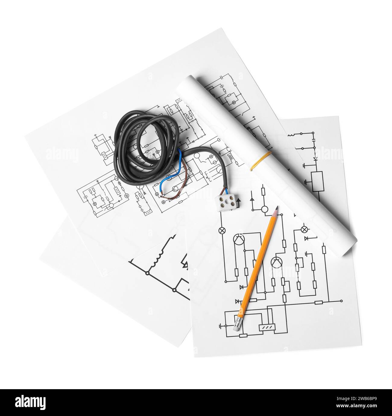 Schematic top view Cut Out Stock Images & Pictures - Alamy