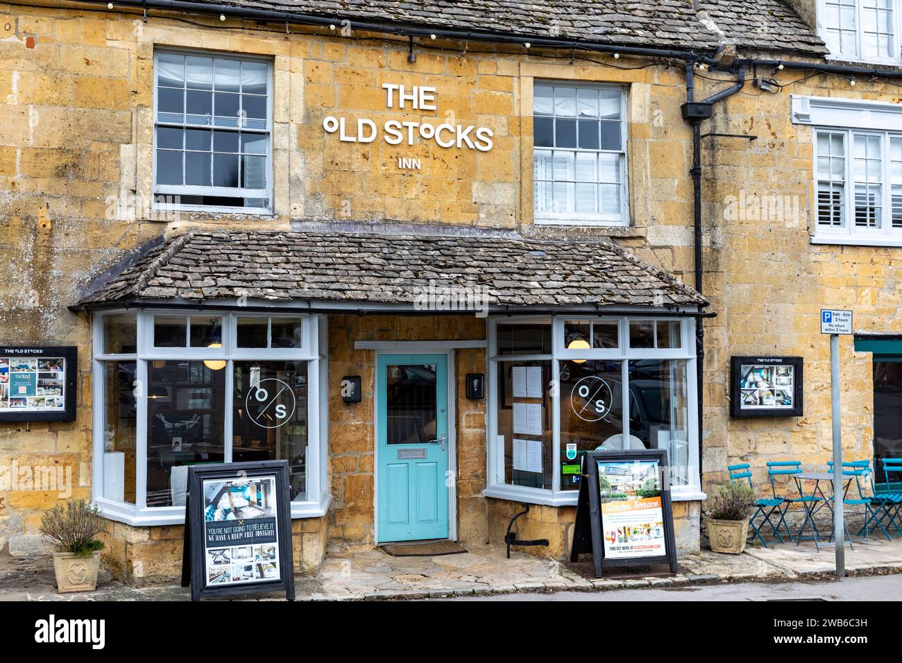 Fine dining in the Cotswolds, The Old Stocks Inn restaurant in Stow on ...