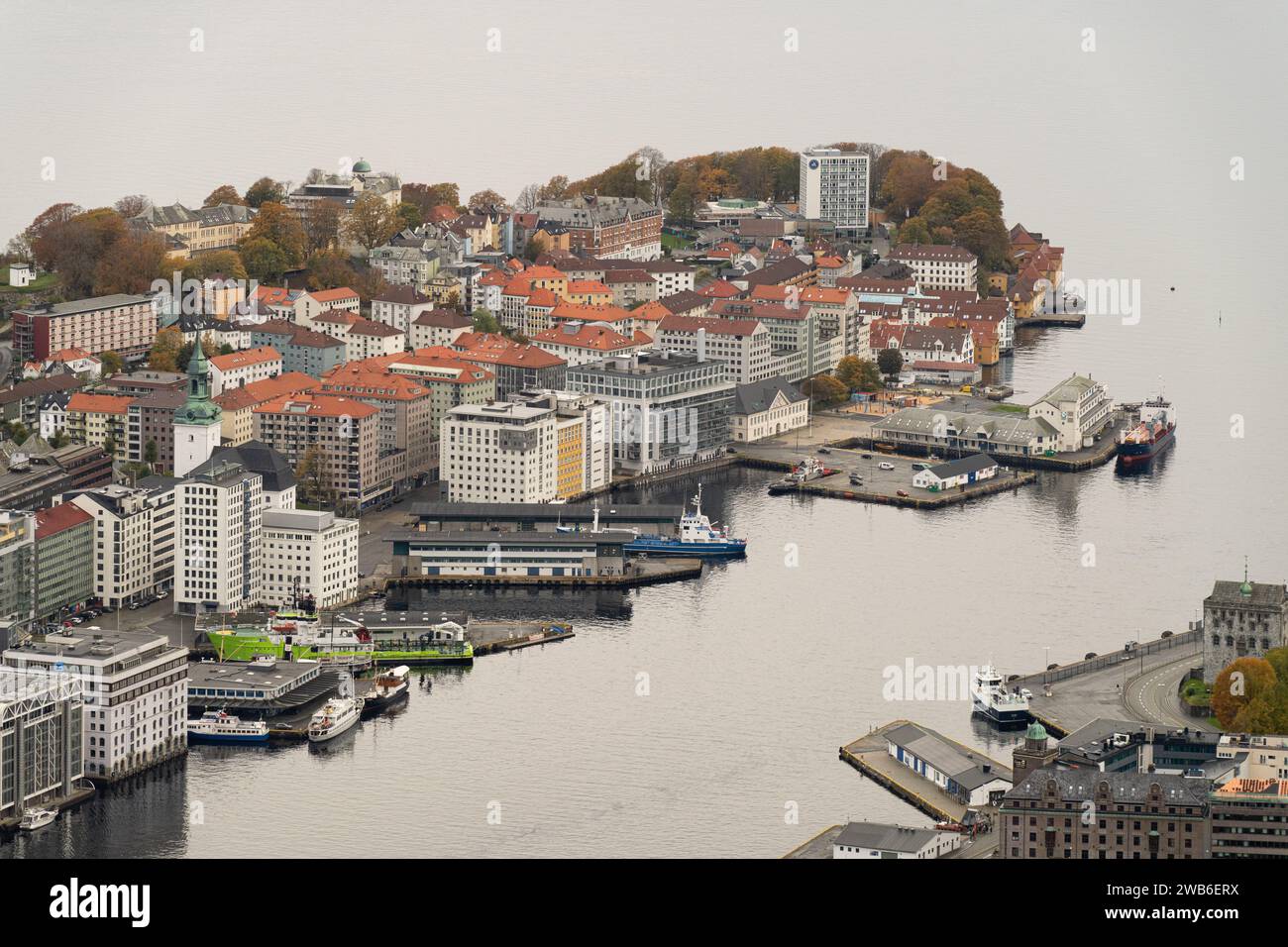 Bergen is a city on Norway’s southwestern coast. It's surrounded by ...